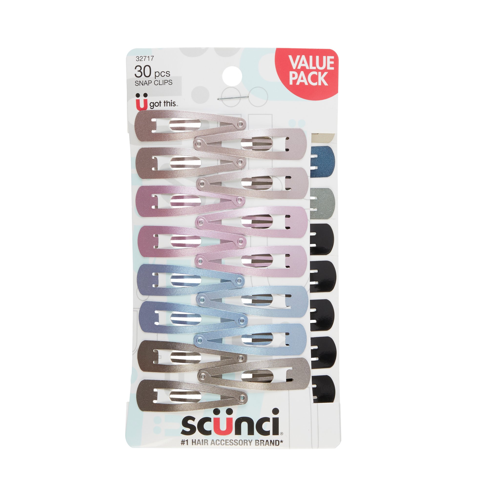 Scunci Assorted Snap Clips - Shop Hair accessories at H-E-B