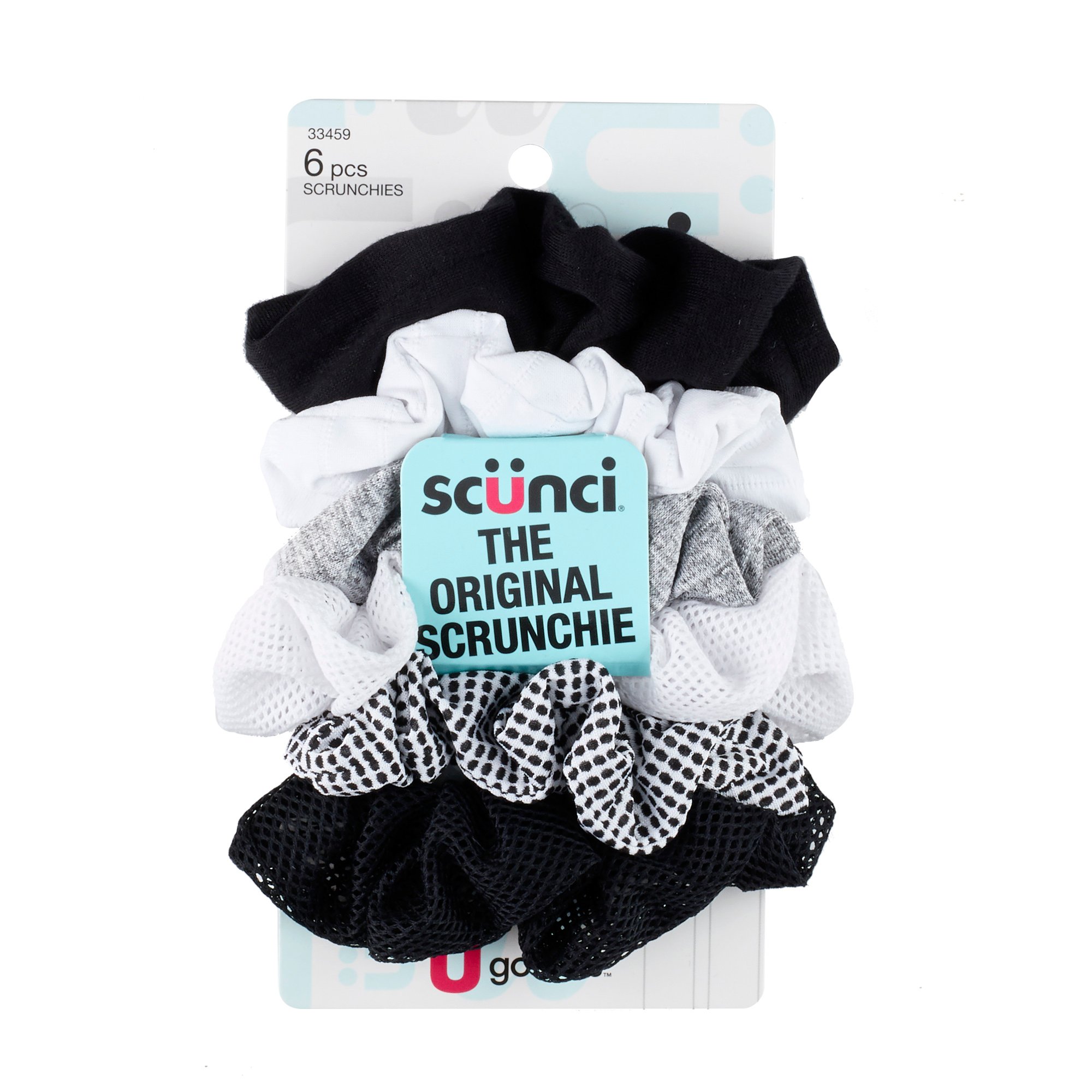 Scunci Mixed Texture Fabric Scrunchies - Shop Hair accessories at H-E-B