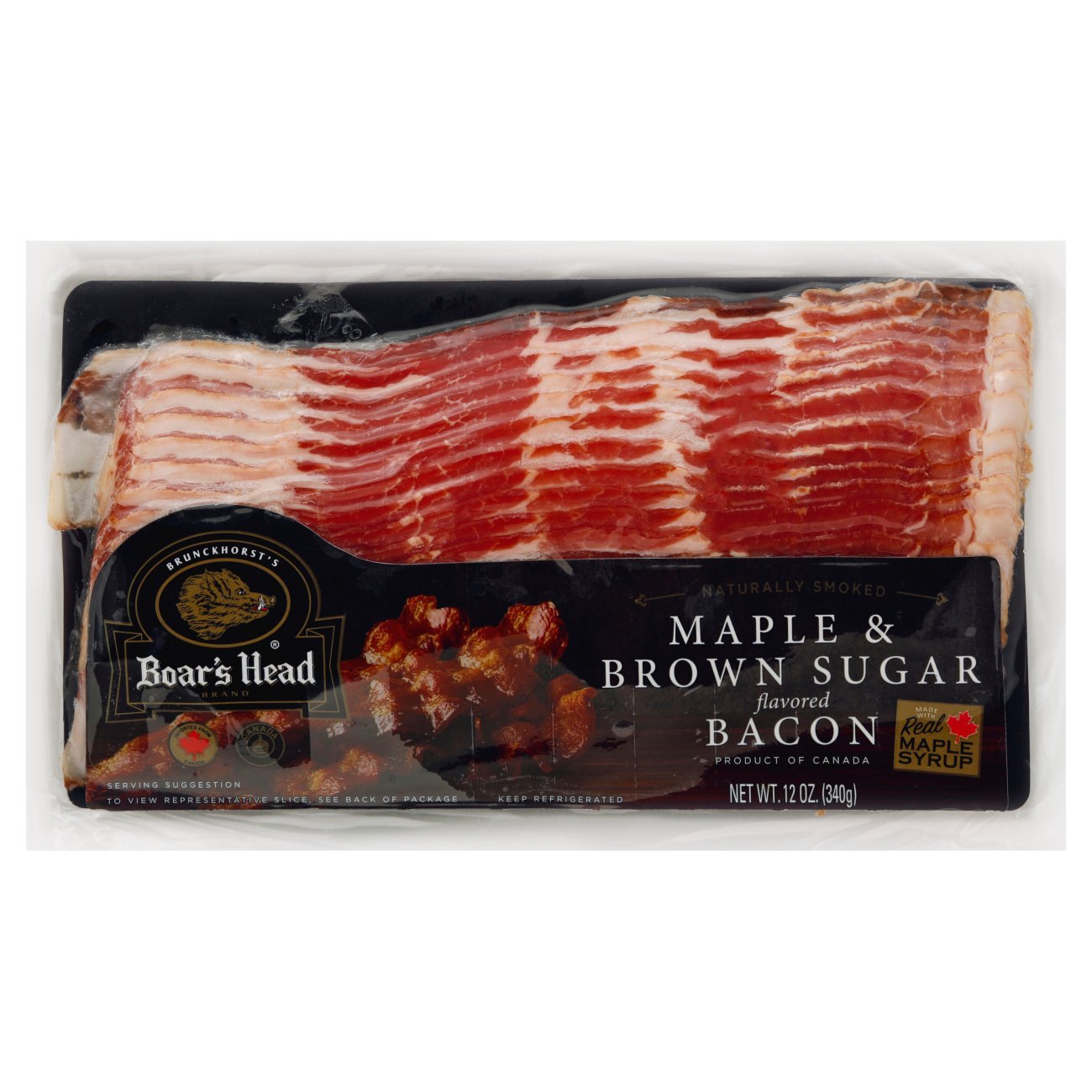 Boar's Head Maple and Brown Sugar Flavored Bacon - Shop Bacon at H-E-B