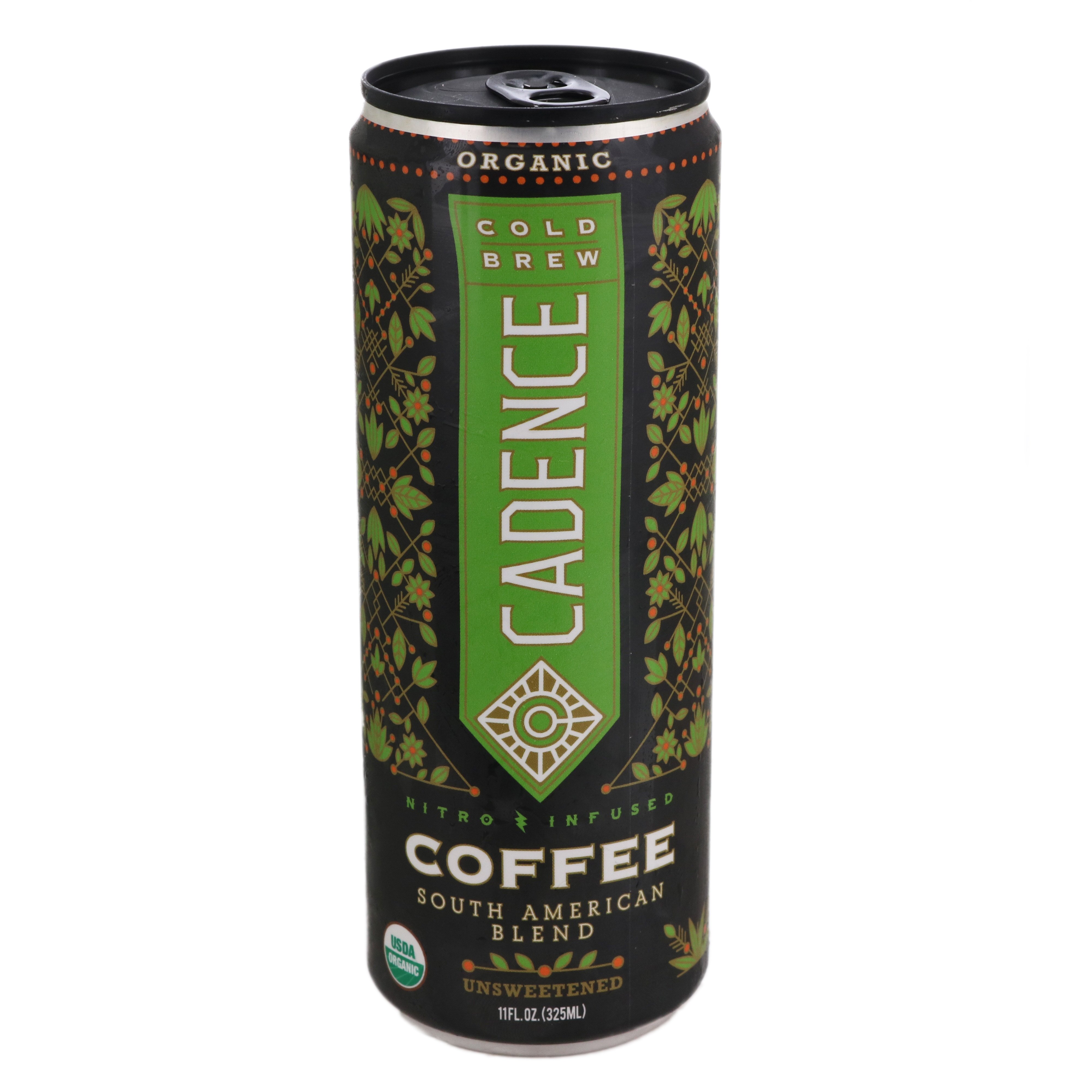Cadence Organic Unsweetened South American Blend Nitro Infused Cold ...