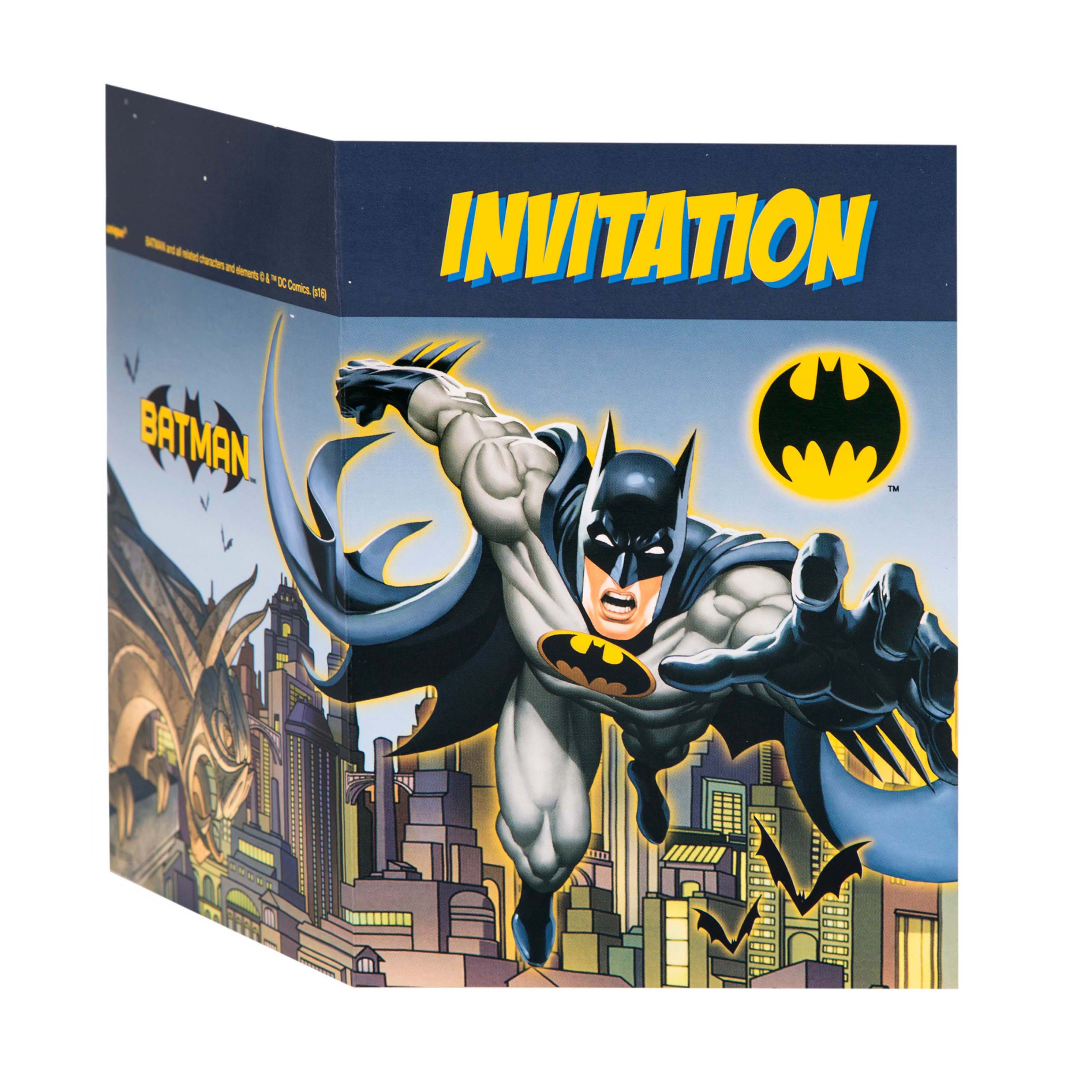 Unique Batman Invitations - Shop Invites & thank you cards at H-E-B