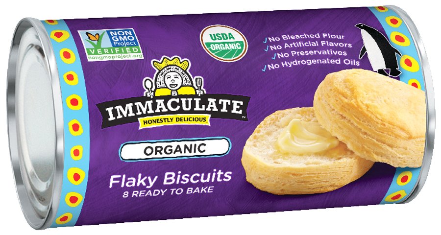 Immaculate Baking Company Organic Flaky Biscuits, 8 ct | Central Market ...