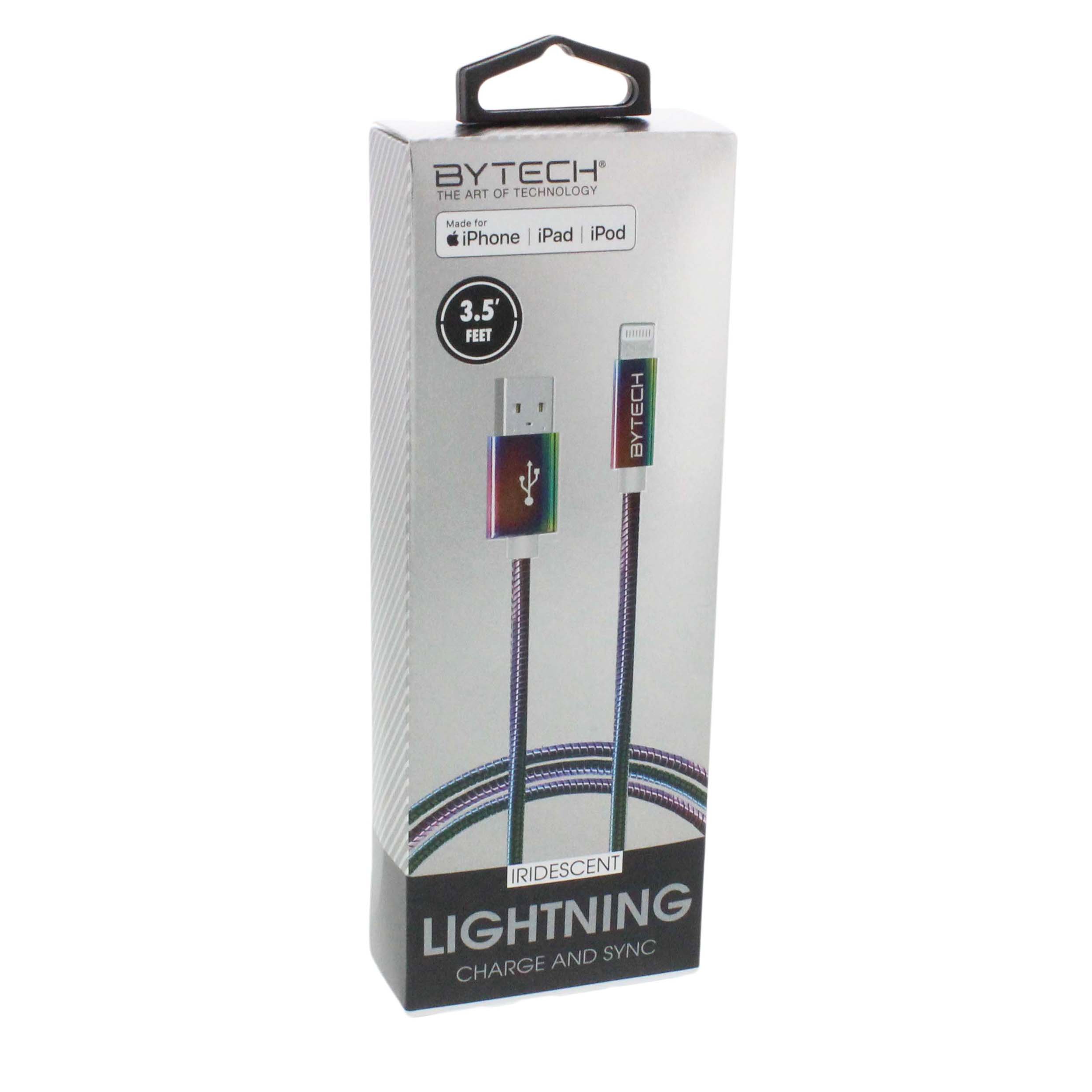 Bytech Iridescent Charge and Sync Lighting Cable - Shop Cables ...