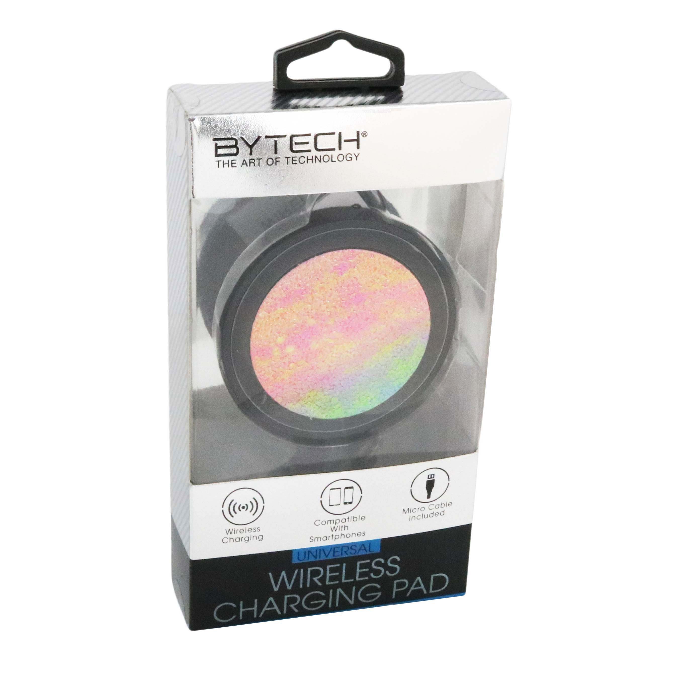 Bytech Irridescent Wireless Charging Pad - Shop Phone chargers at H-E-B