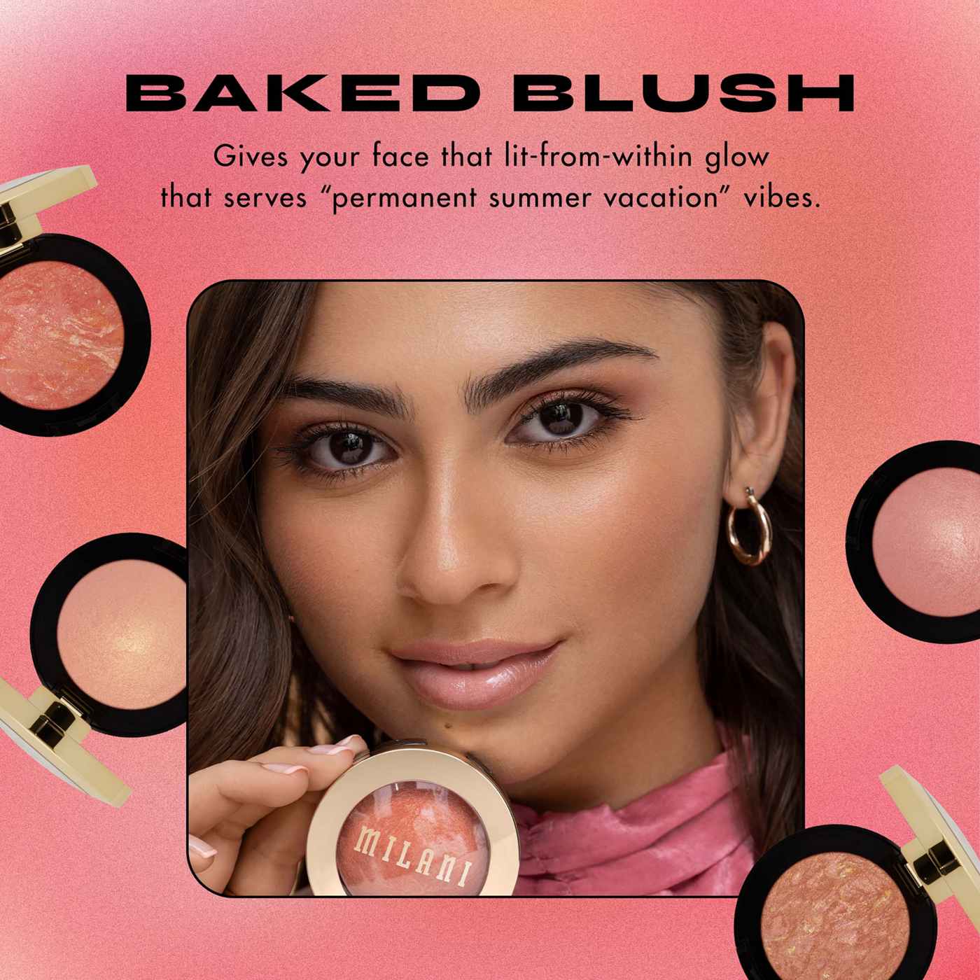 Milani Baked Blush - Sunset Passione - Shop Blush at H-E-B