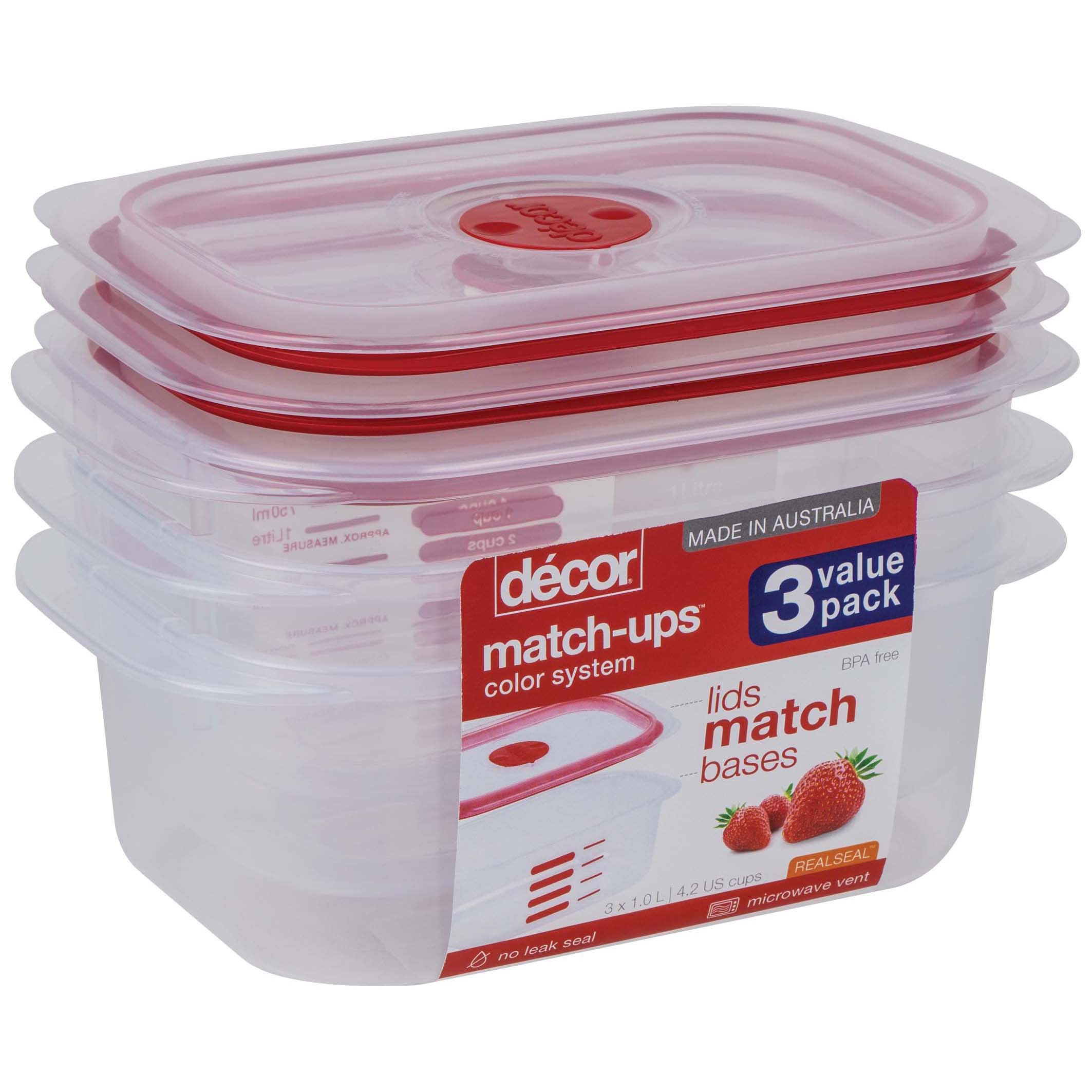 Decor Match-ups Real Seal Red - Shop Food storage at H-E-B