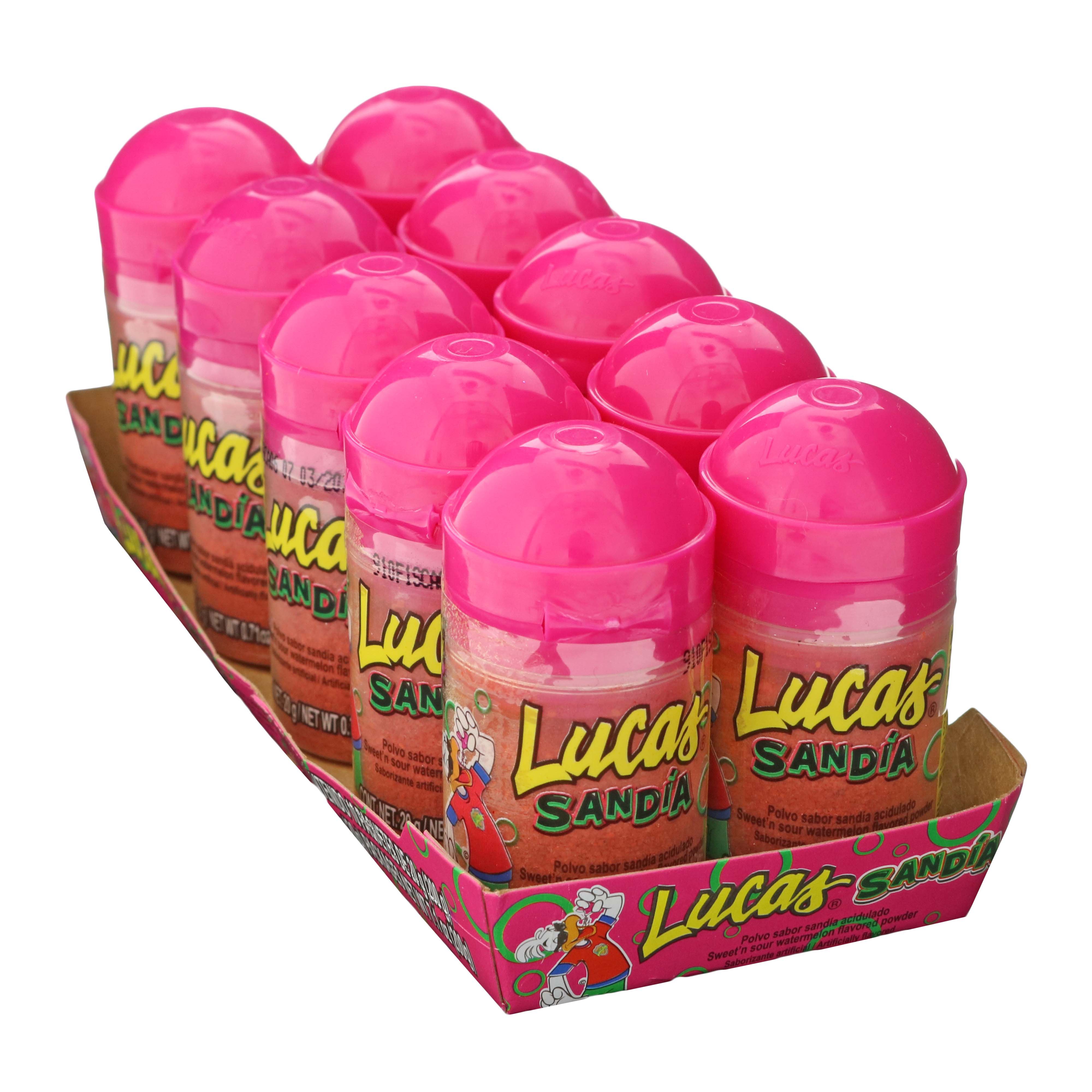 Lucas Sandia Watermelon Sweet N' Sour Watermelon Powder Tray - Shop ...