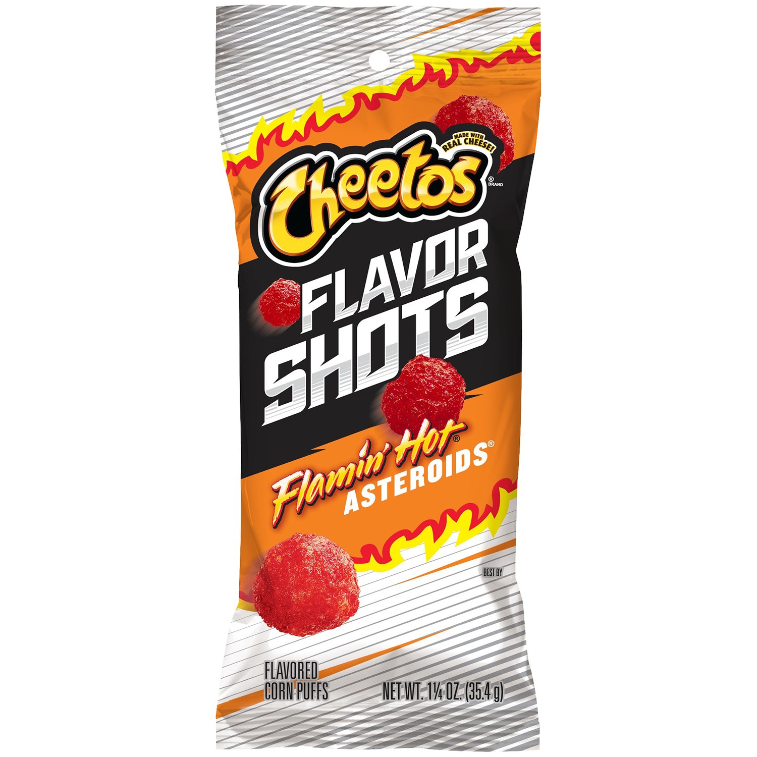 Cheetos Flavor Shots Flamin' Hot Asteroids - Shop Chips at H-E-B