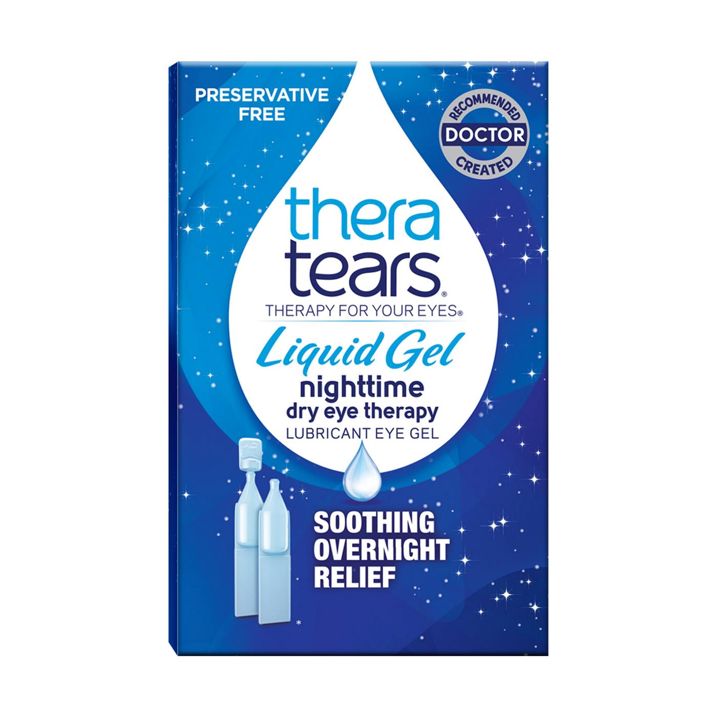 TheraTears Nighttime Gel Eye Vials - Shop Eye drops & lubricants at H-E-B