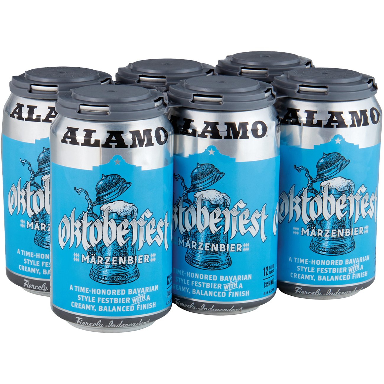 Alamo Beer Company Oktoberfest Marzenbier Seasonal Beer 6 pk Cans ...