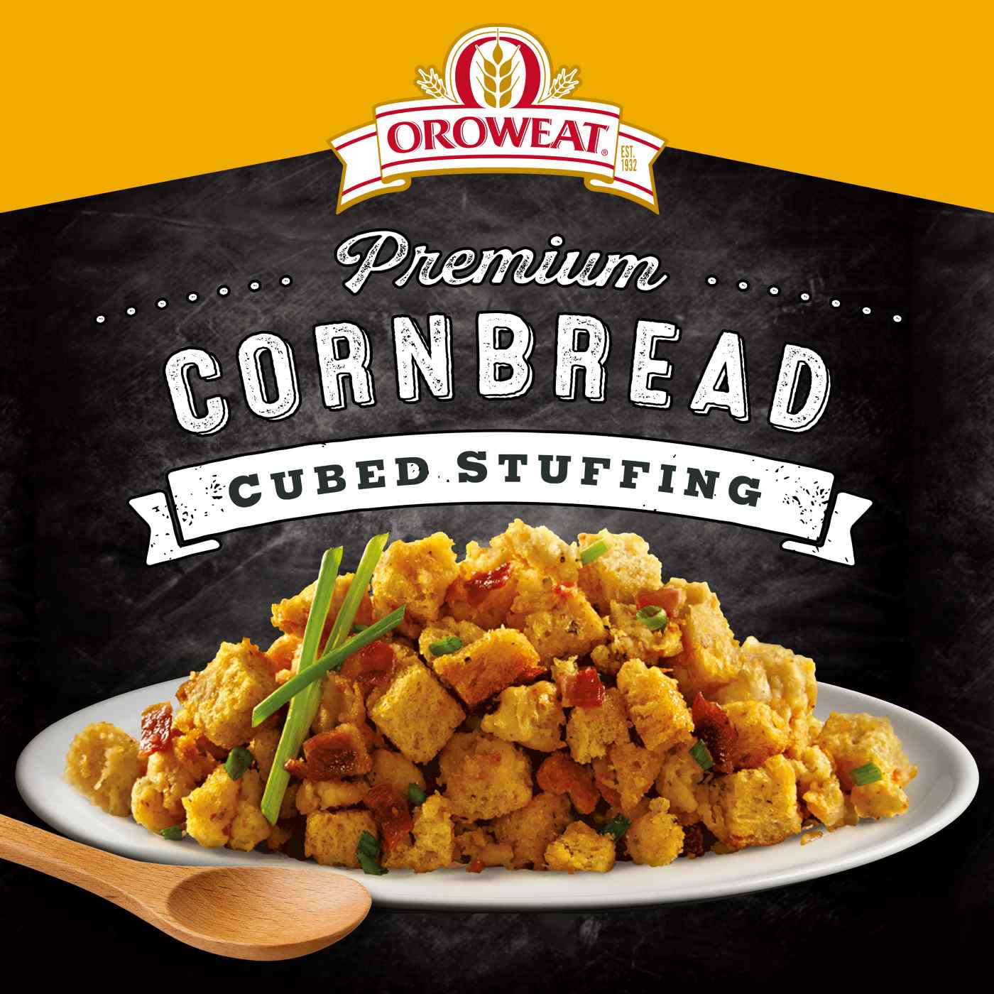 Oroweat Premium Cornbread Cubed Bread Stuffing - Shop Pantry meals at H-E-B