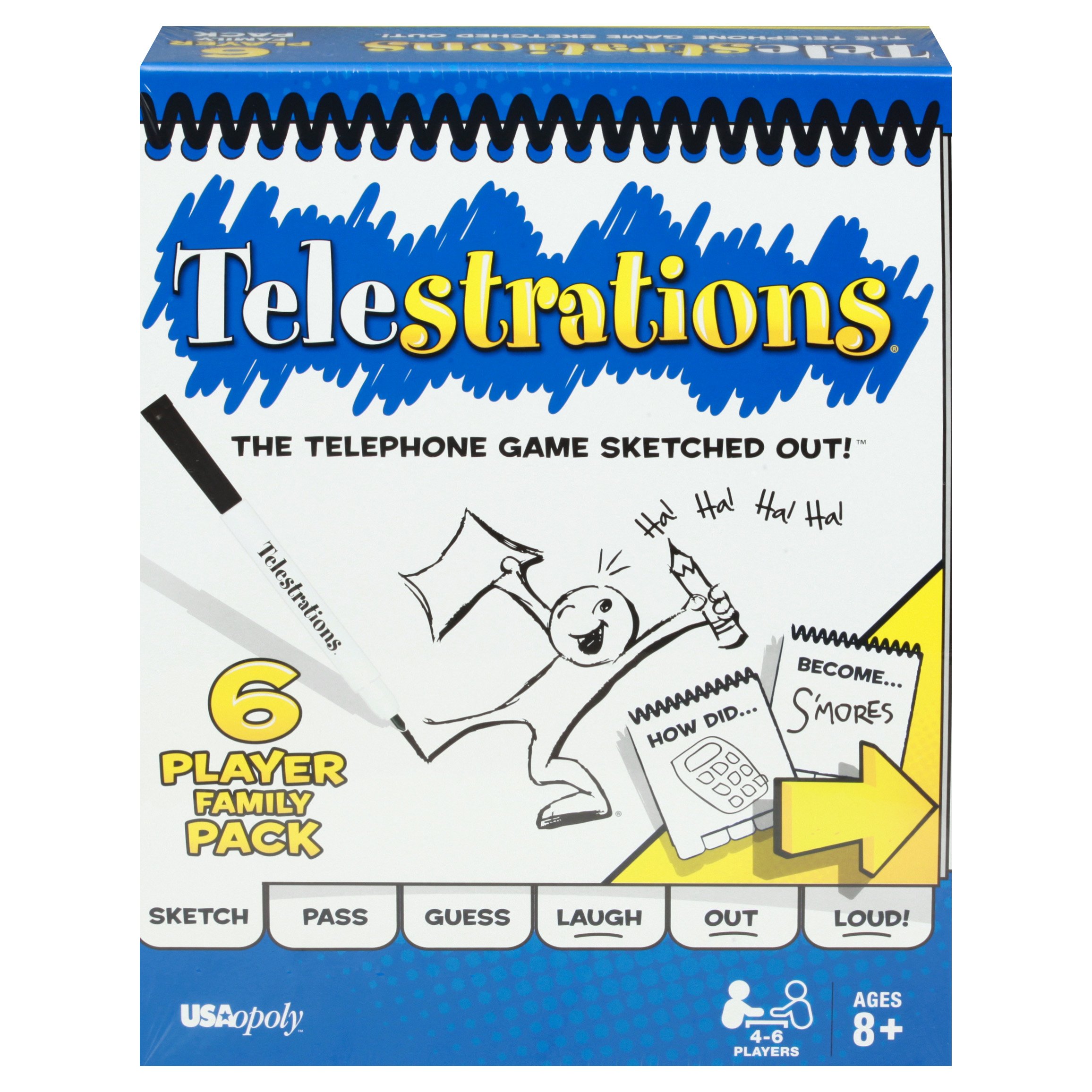 Telestrations Party Game - 6 Player - Shop Games at H-E-B