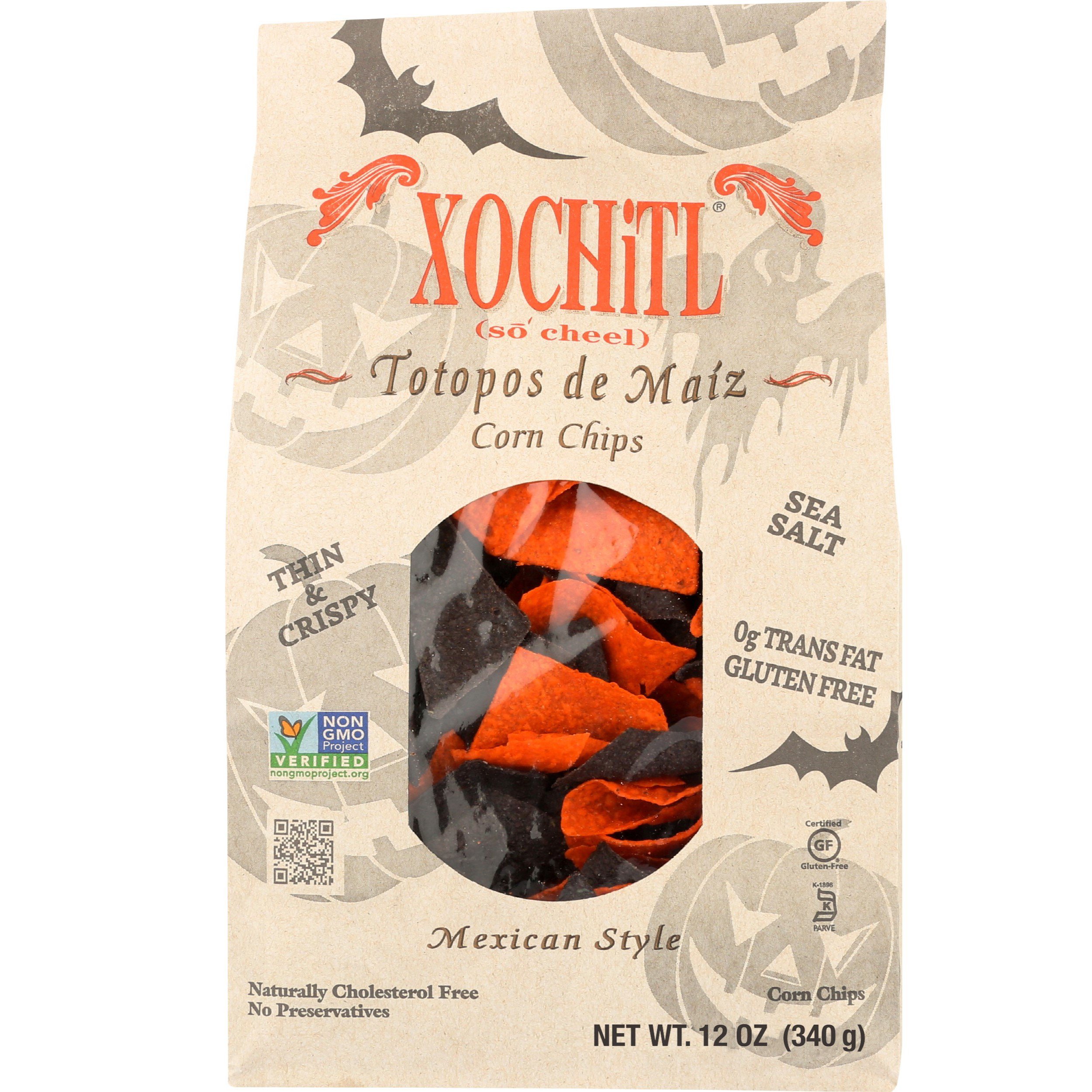 Xochitl Halloween Salted Corn Chips - Shop Chips at H-E-B