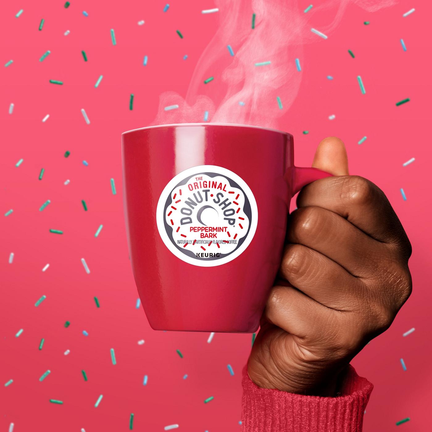 Donut Shop Light Roast Peppermint Bark Coffee Single Serve K-Cups ...