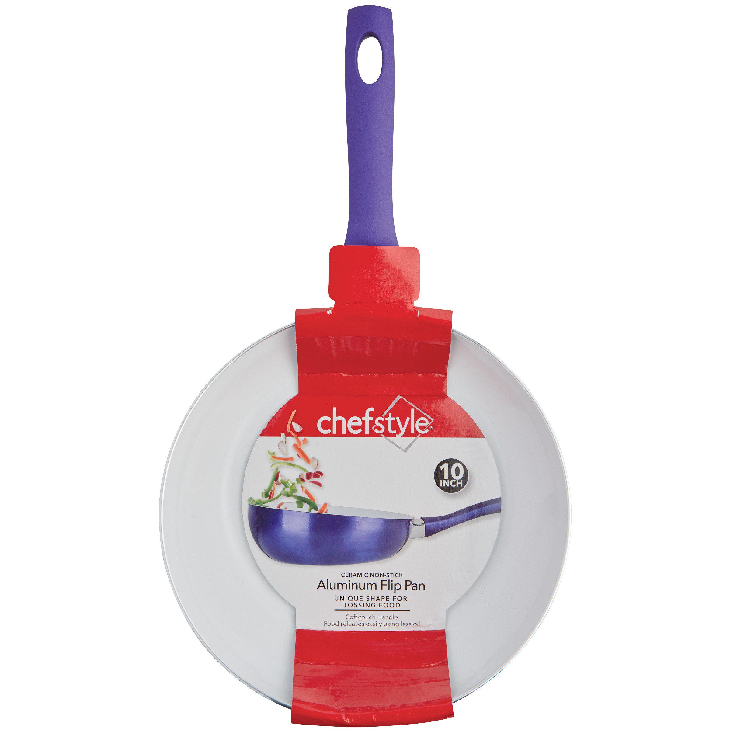 chefstyle Lavener Ceramic Non-Stick Aluminum Flip Pan - Shop Kitchen ...