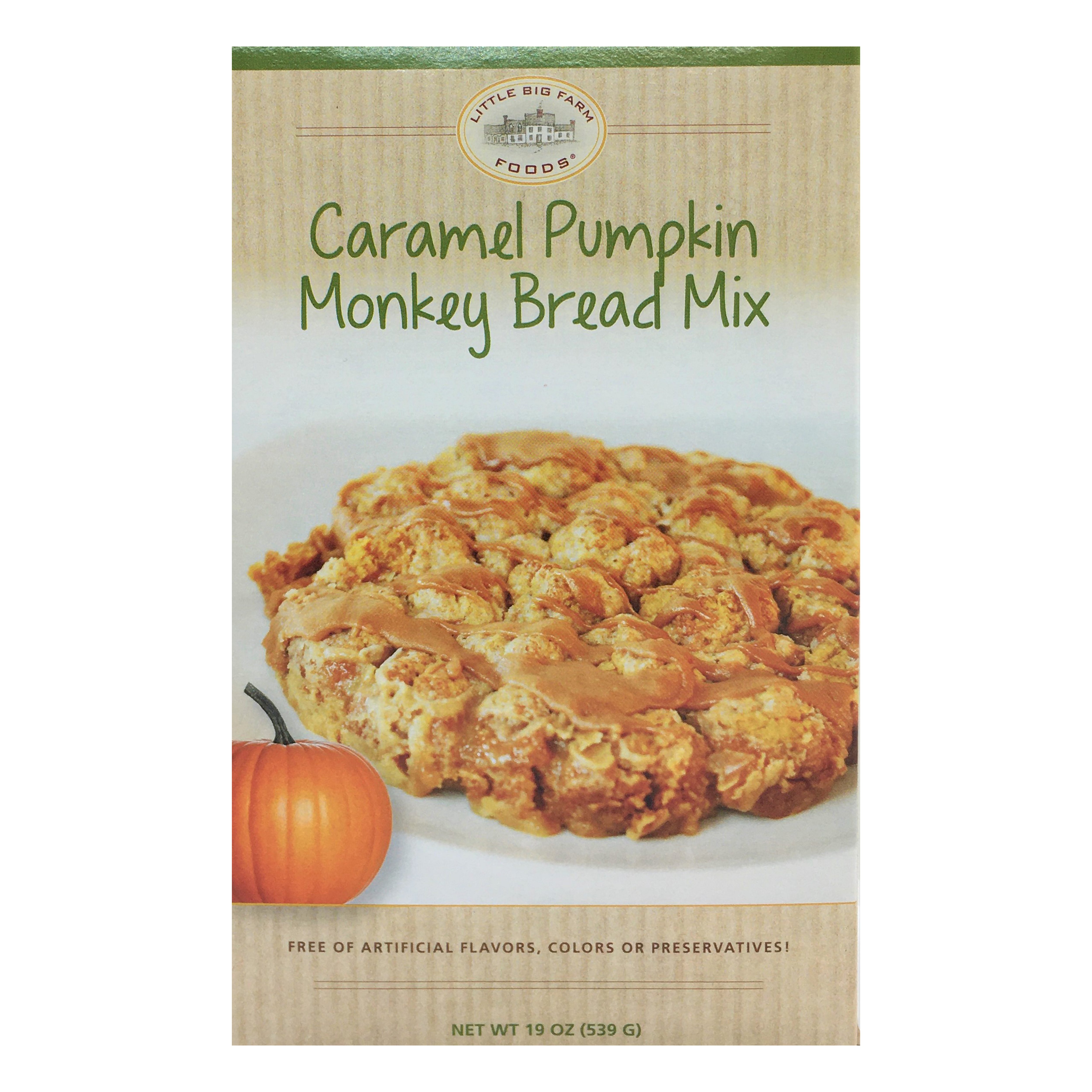 Little Big Farm Foods Caramel Pumpkin Monkey Bread Mix - Shop Baking ...