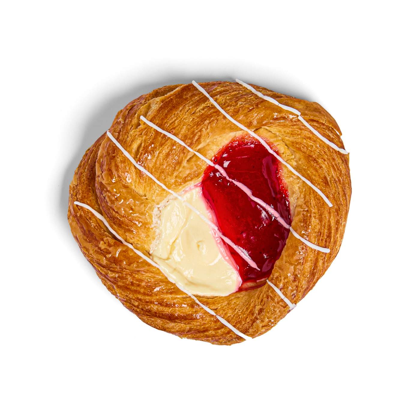 H-E-B Bakery Strawberry Cheese Danish Twist Pastry - Shop Croissants ...
