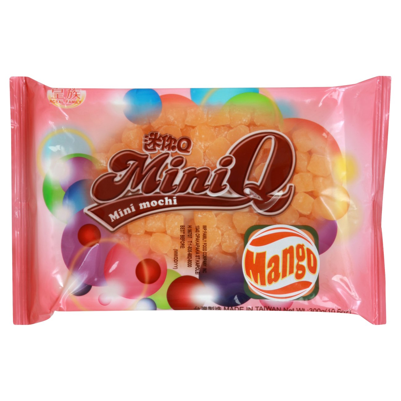 Royal Family Mini Q Mango Mini Mochi - Shop Cookies at H-E-B