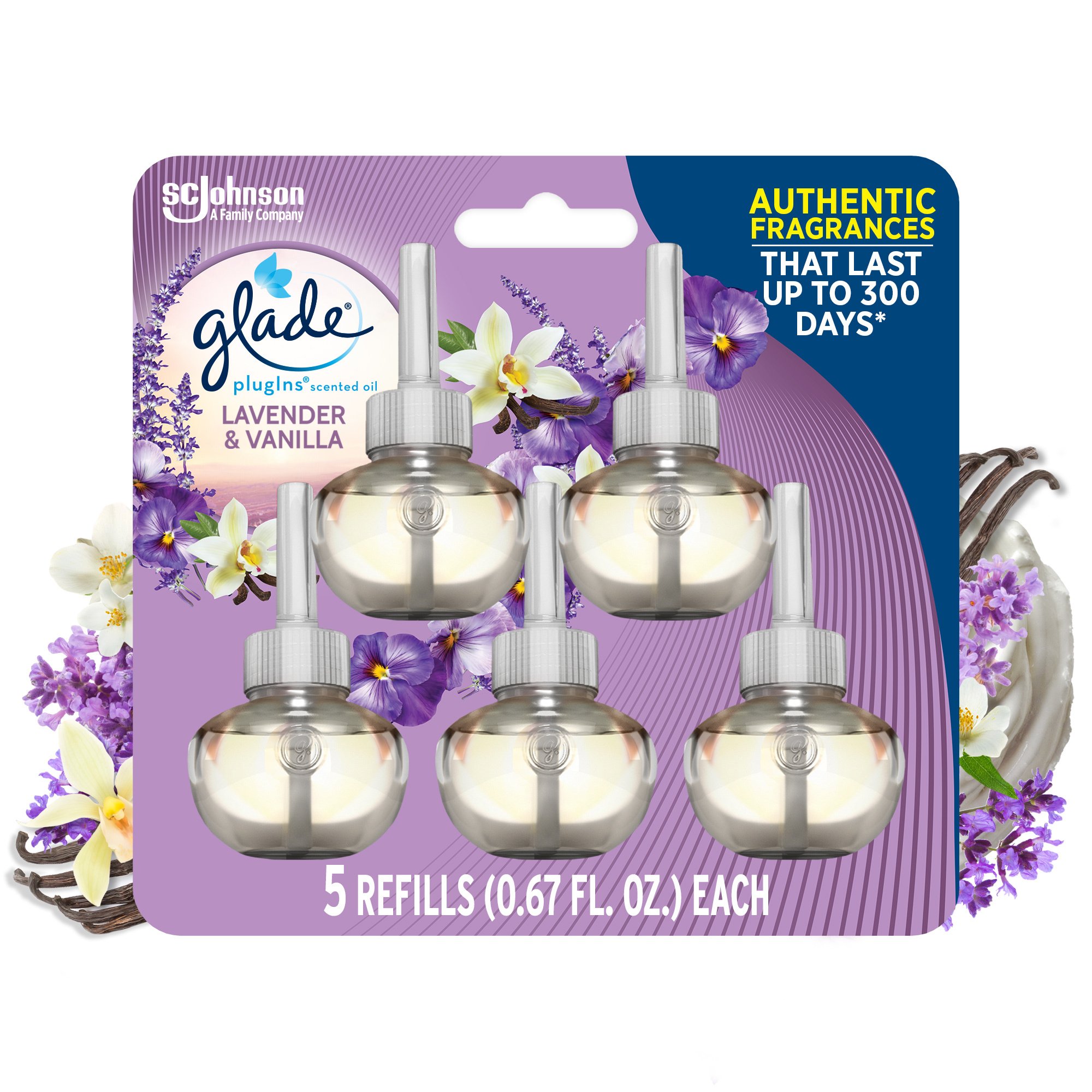 Glade vanilla plug in store