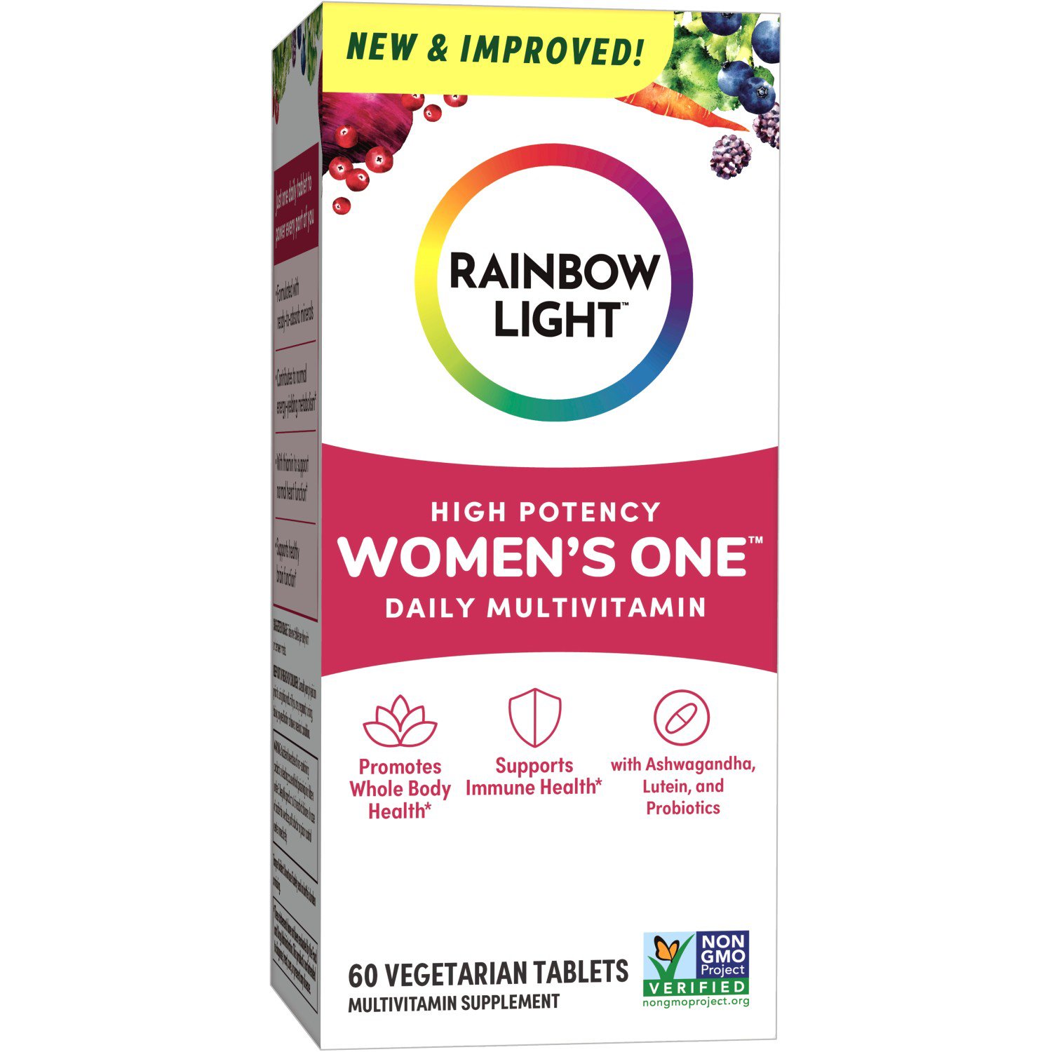 Rainbow Light Women’s One Daily Multivitamin Tablets, 60 ct | Central ...