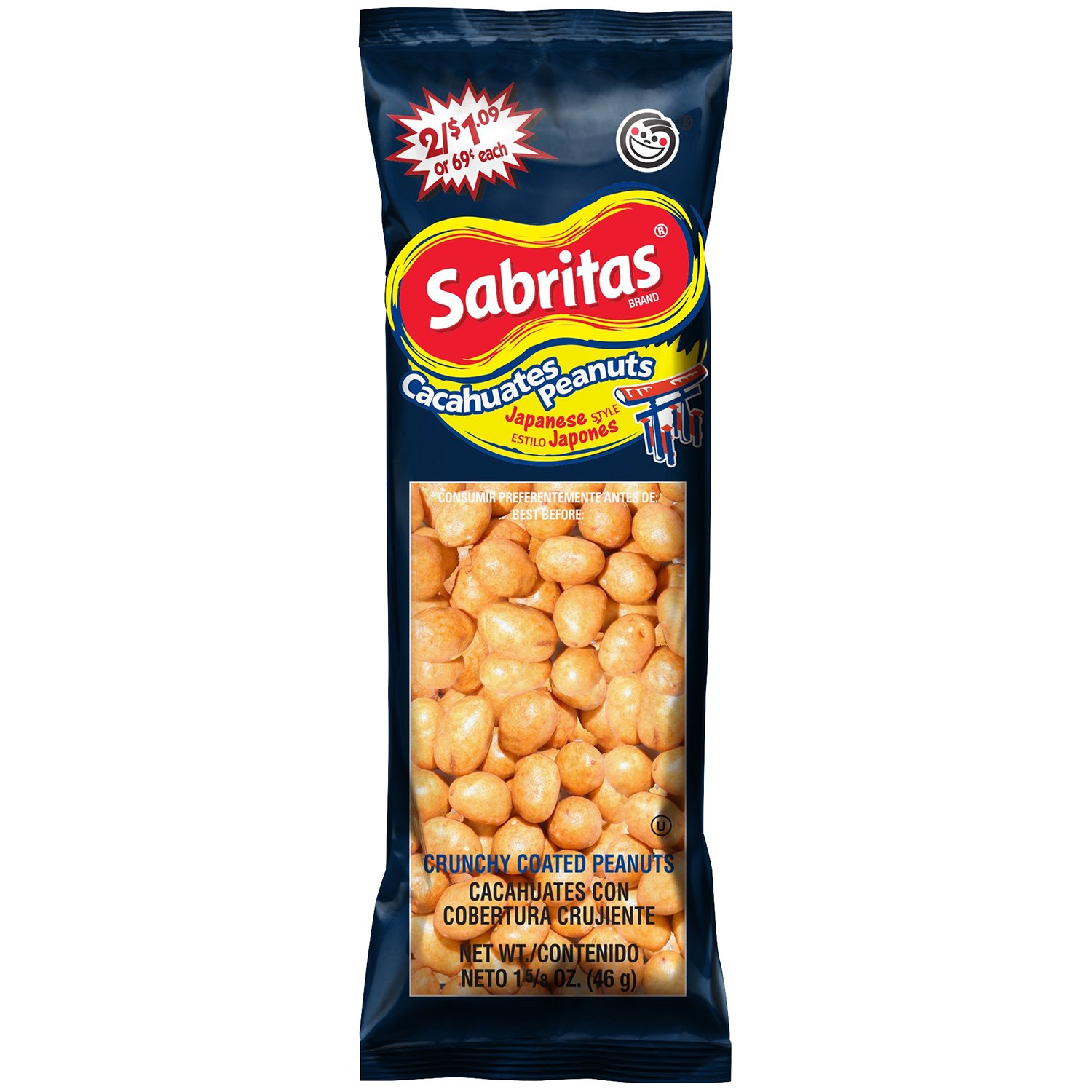 Sabritas Japanese Peanuts - Shop Nuts & seeds at H-E-B