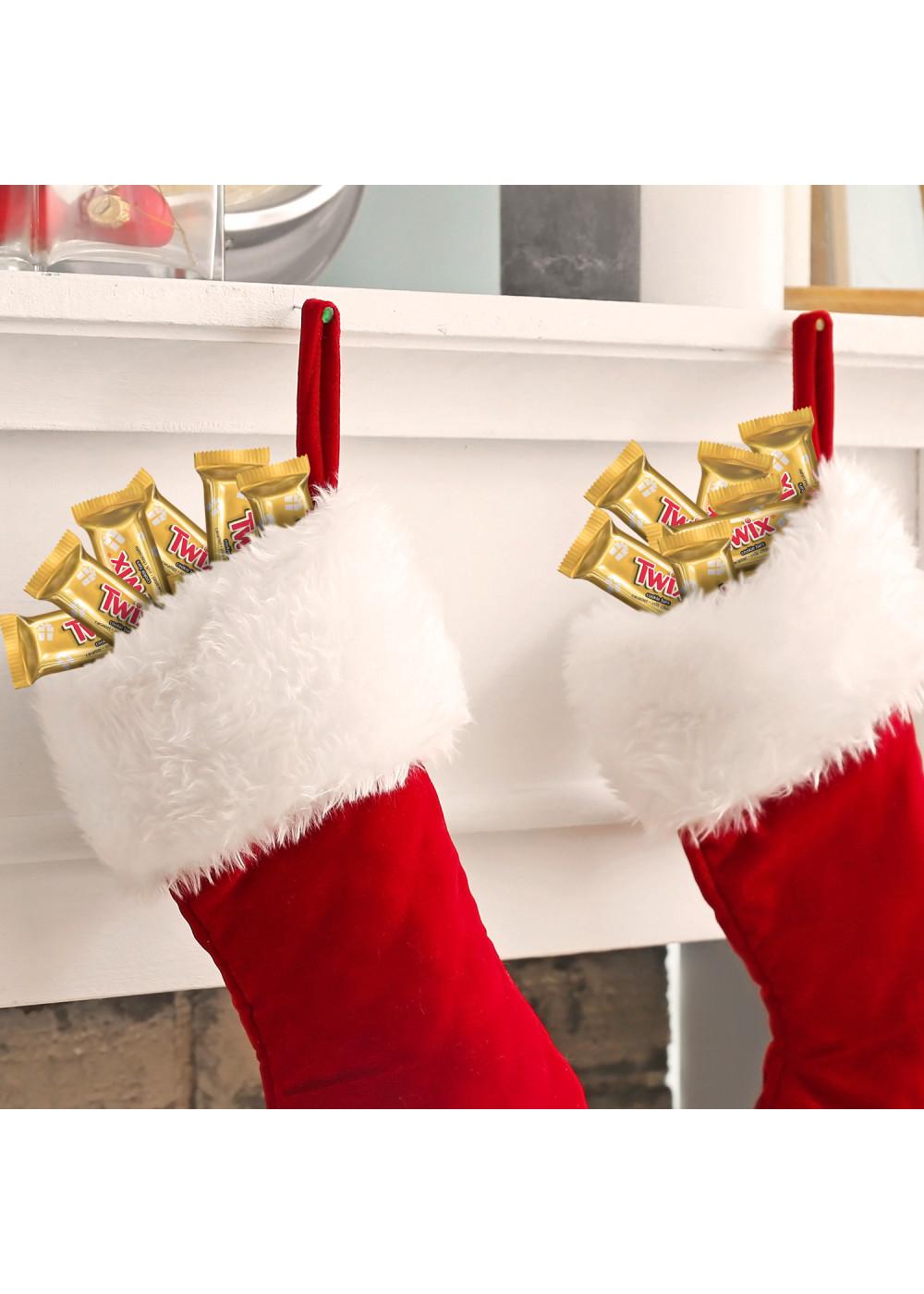 Twix Minis Caramel Milk Chocolate Christmas Candy - Shop Candy at H-E-B