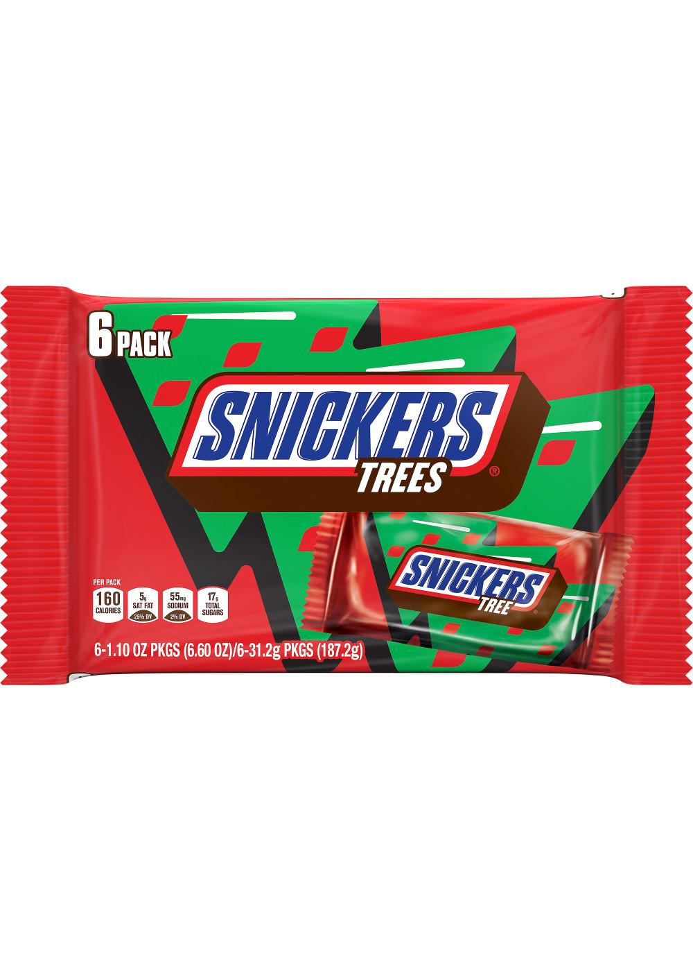 Snickers Trees Chocolate Holiday Candy Bars - Shop Candy at H-E-B