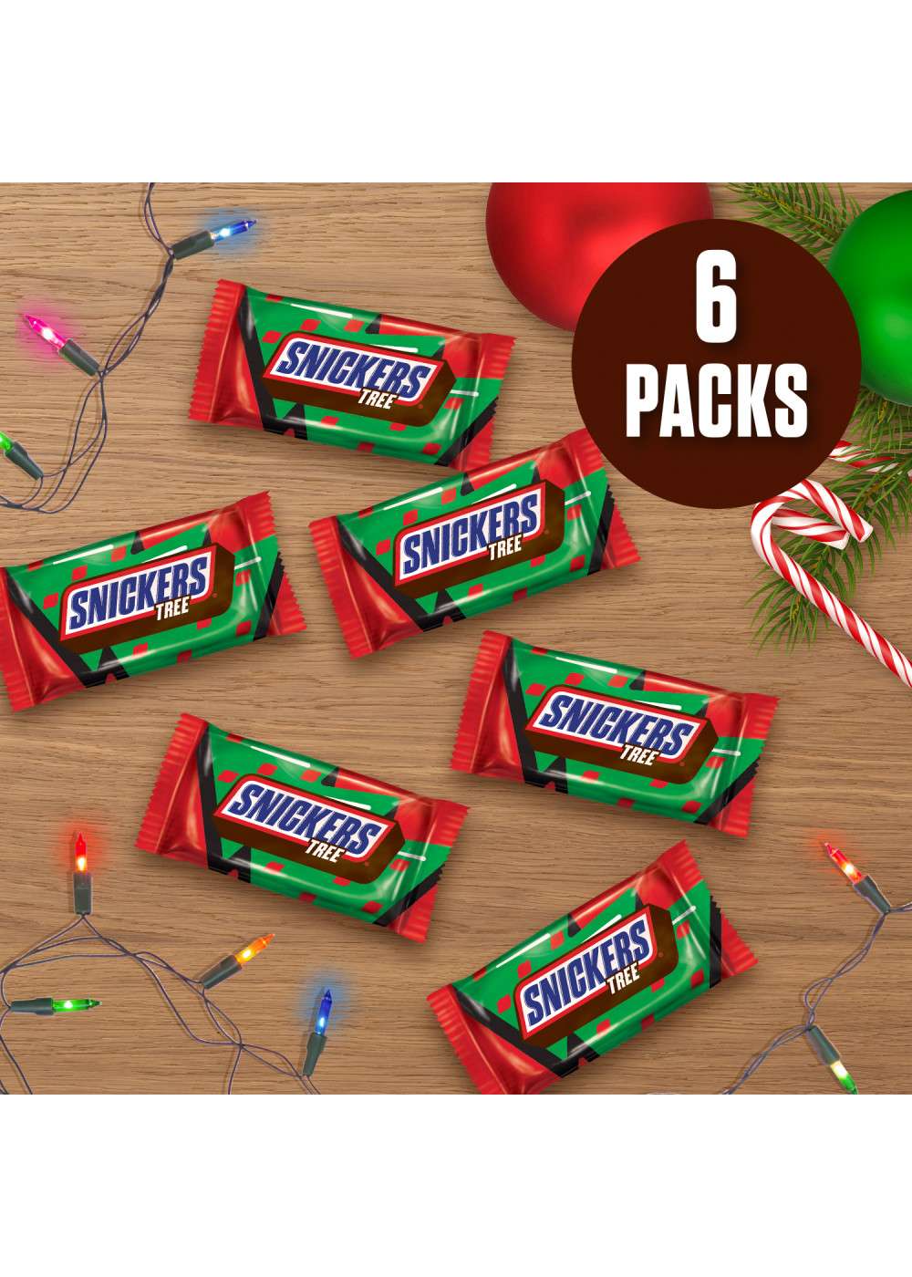 Snickers Trees Chocolate Holiday Candy Bars - Shop Candy at H-E-B