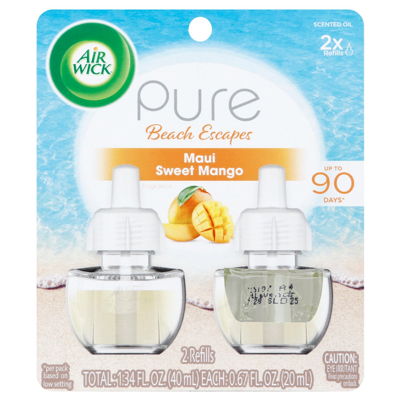 Air Wick Pure Beach Escapes Maui Sweet Mango Scented Oil Refills - Shop ...