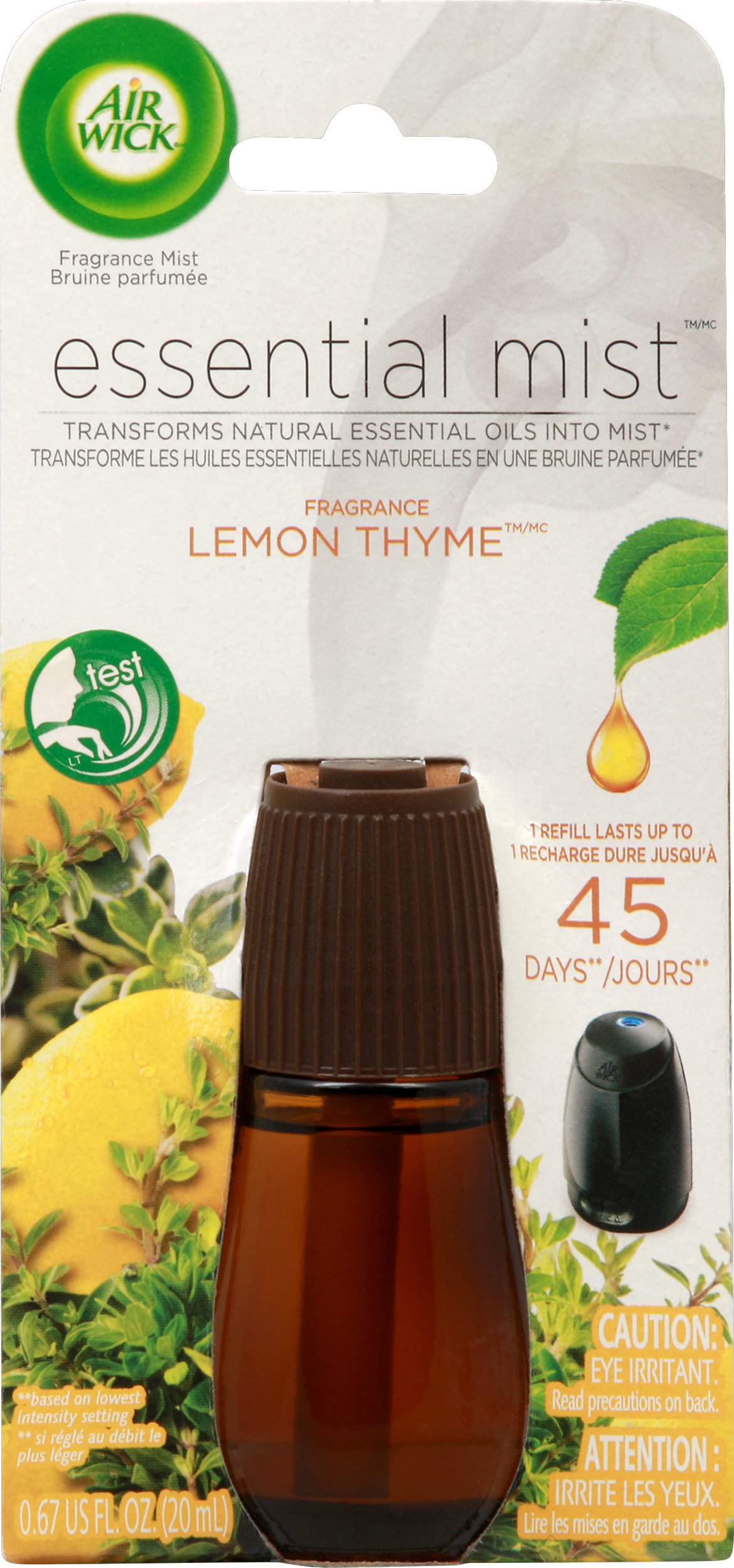 Air Wick Essential Mist Lemon Thyme Refill - Shop Air fresheners at H-E-B