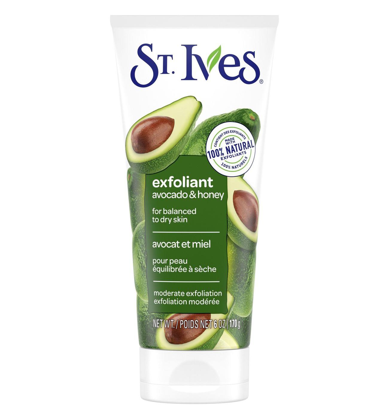St. Ives Avocado & Honey Soft Skin Scrub - Shop Body scrubs at H-E-B