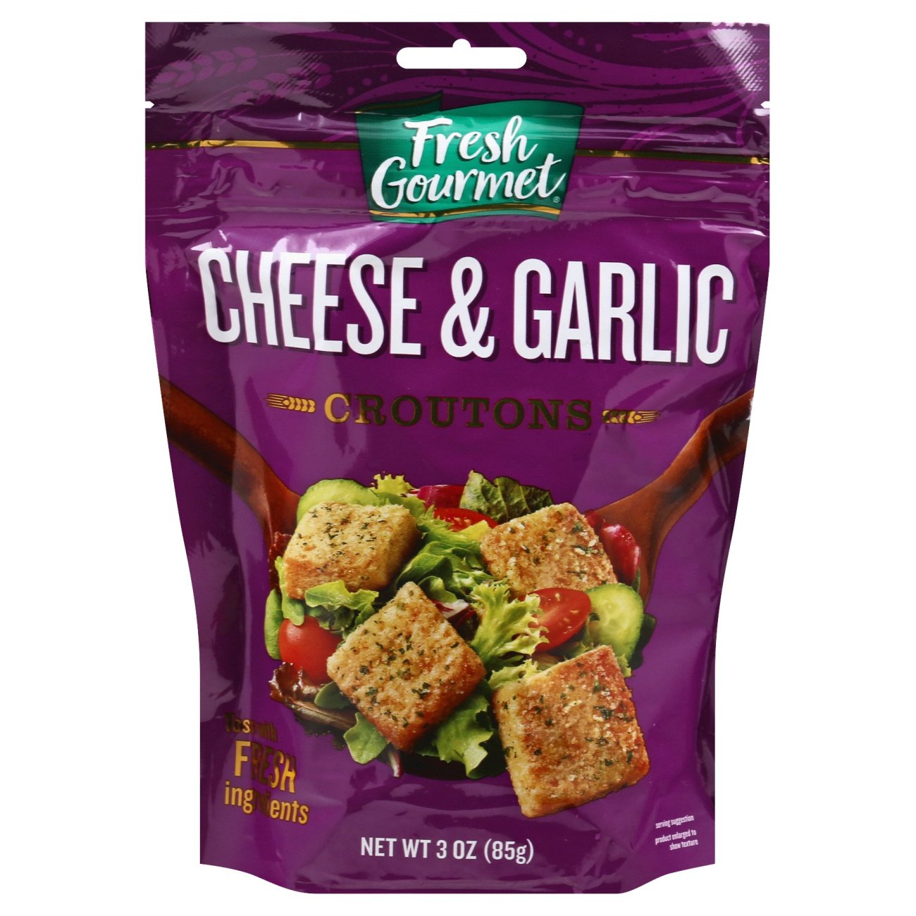 Fresh Gourmet Cheese and Garlic Croutons - Shop Salad Toppings at H-E-B