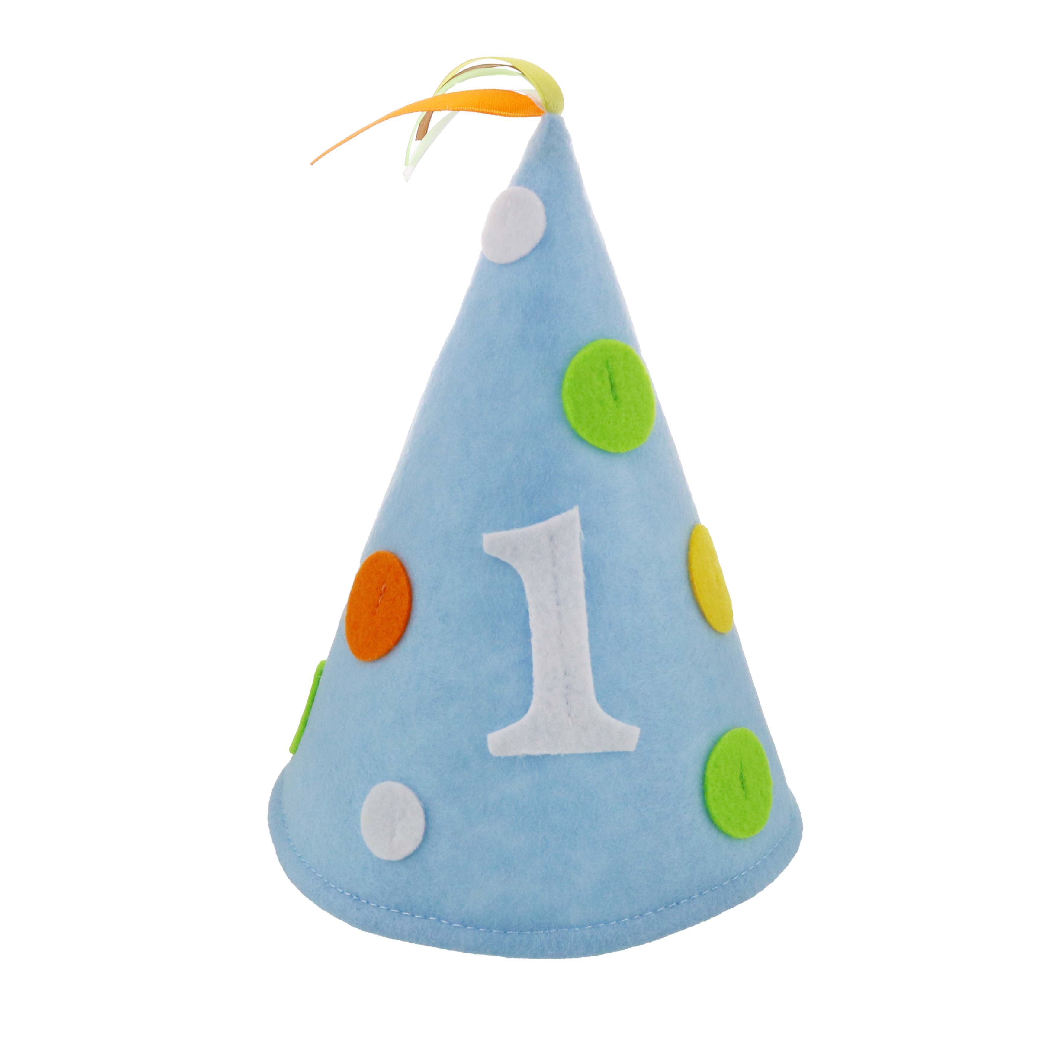 Creative Converting Blue One Felt Party Hat - Shop Favors at H-E-B