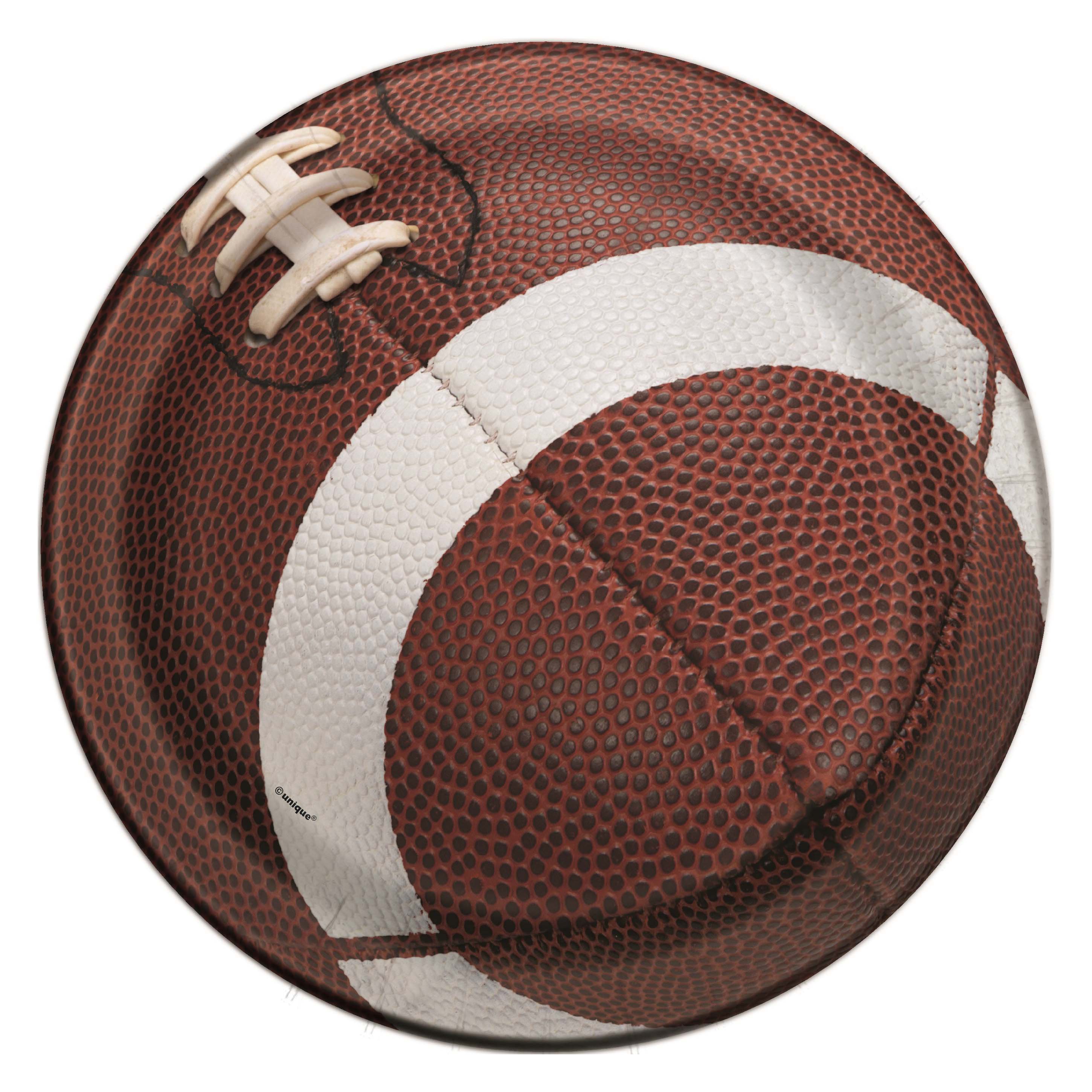 Unique Football Paper Plates, 7 in. - Shop Plates & Bowls at H-E-B