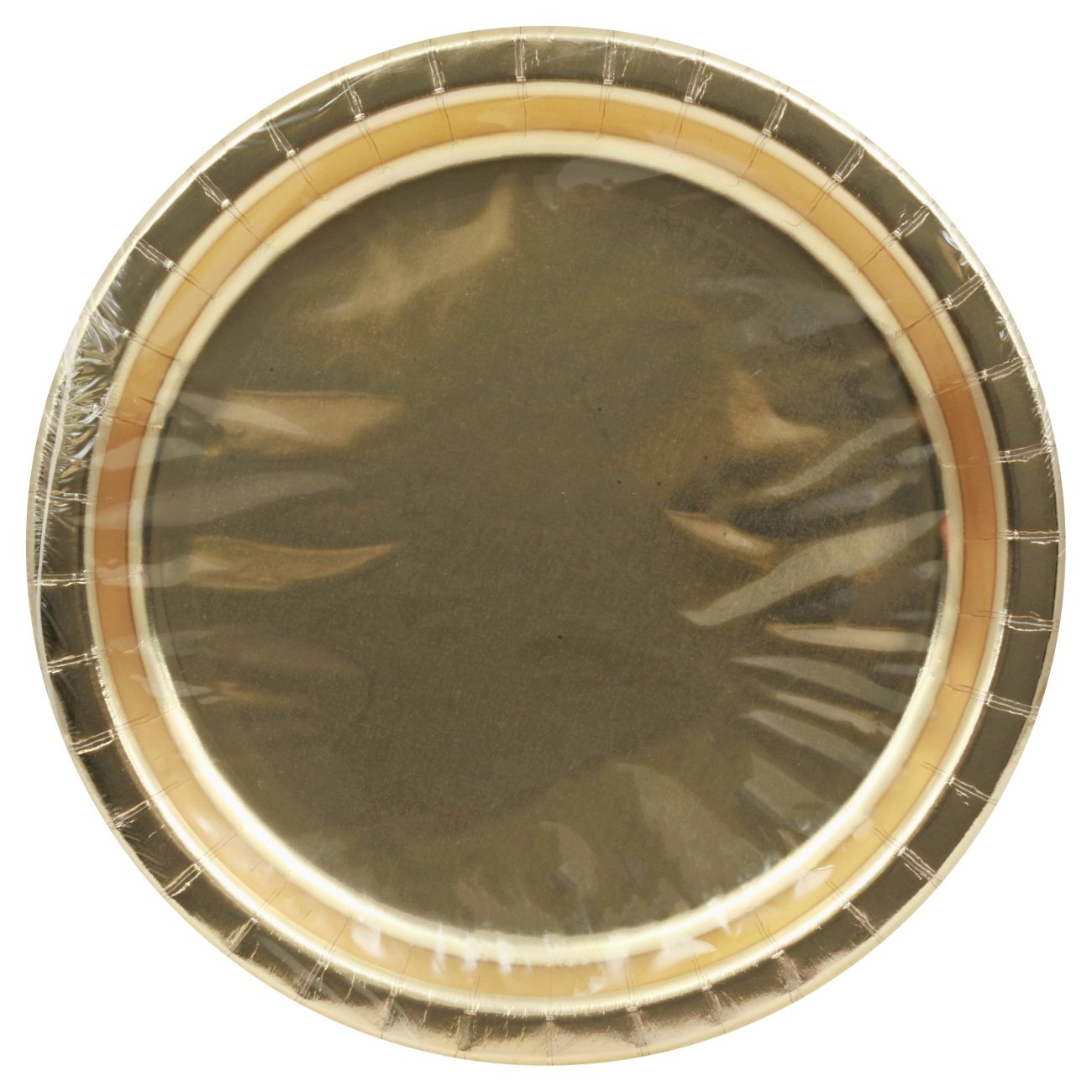 unique Gold Foil Paper Dinner Plates, 9 in. - Shop Plates & bowls at H-E-B