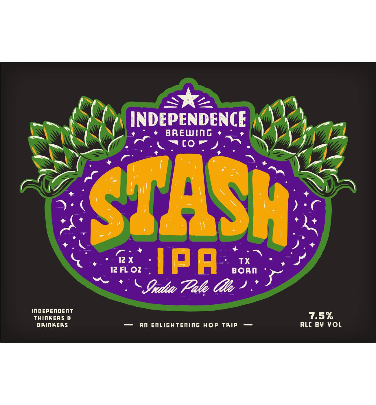 Independence Stash West Coast Style IPA Craft Beer IPA 12 pk Cans ...