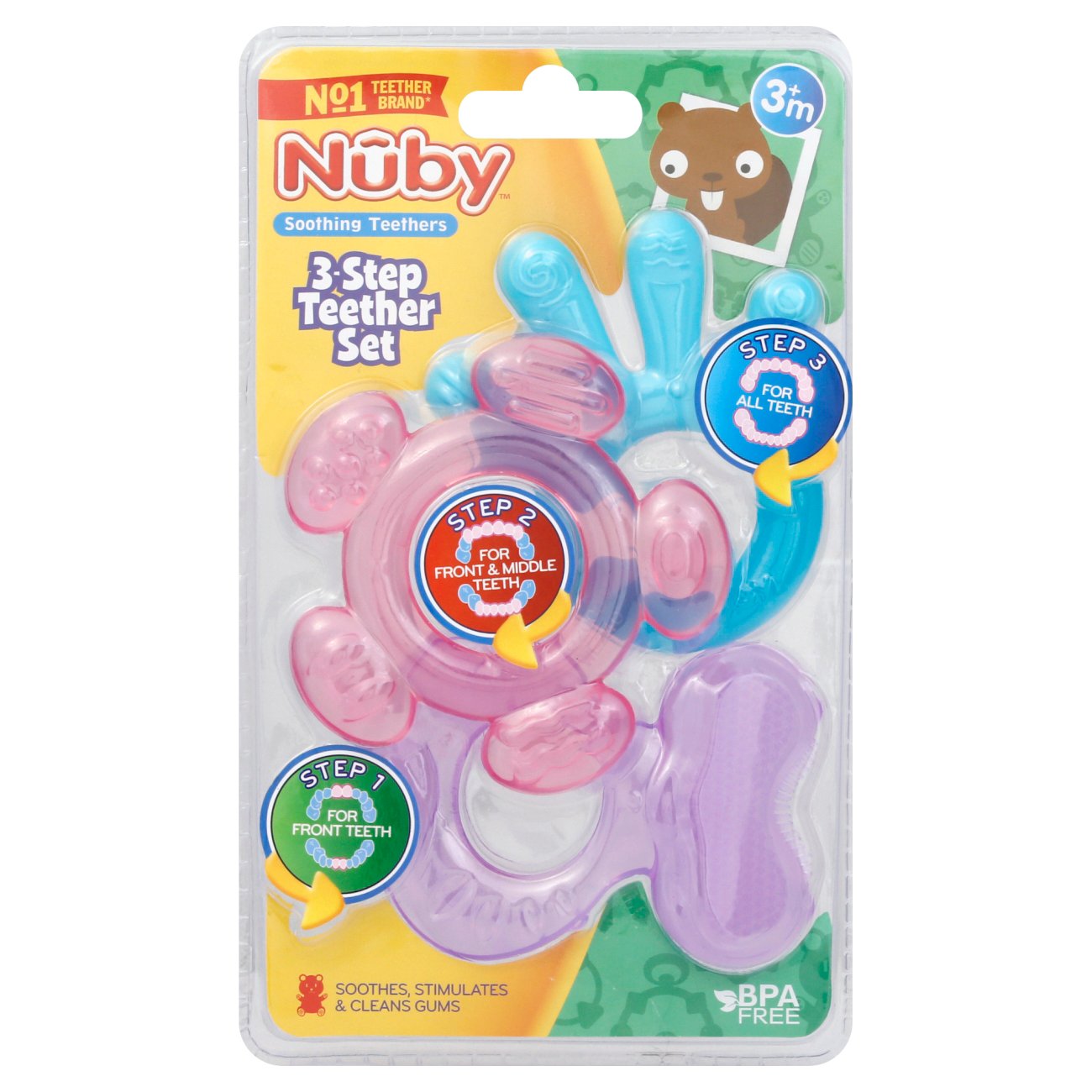Nuby Stage 3 Teether Set - Shop Teething at H-E-B