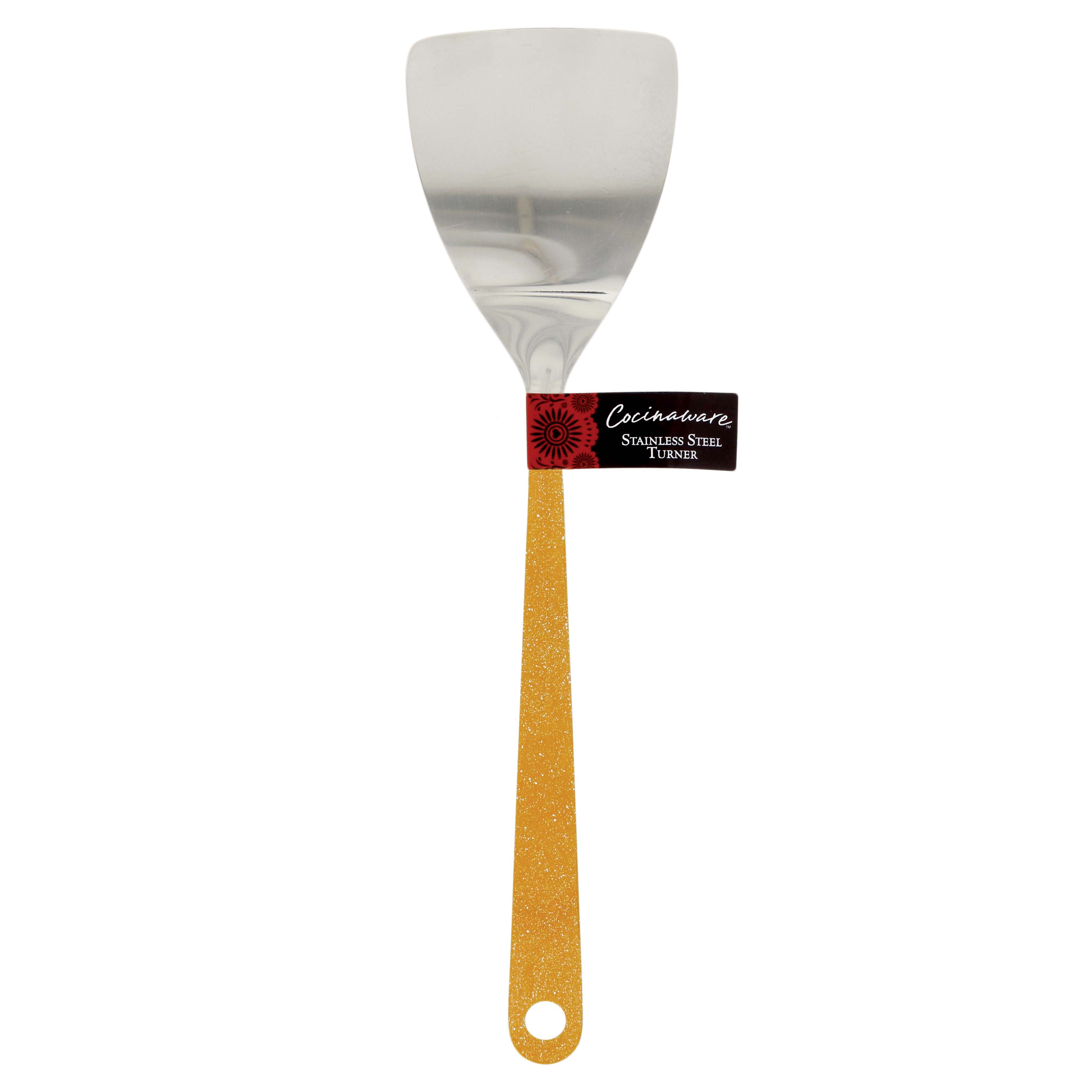 Cocinaware Speckled Stainless Steel Spatula - Yellow - Shop Utensils ...