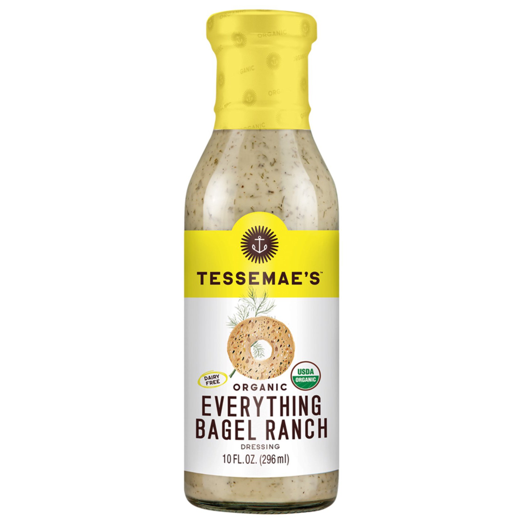 Tessemae's Organic Everything Bagel Ranch Dressing (Sold Cold) - Shop ...