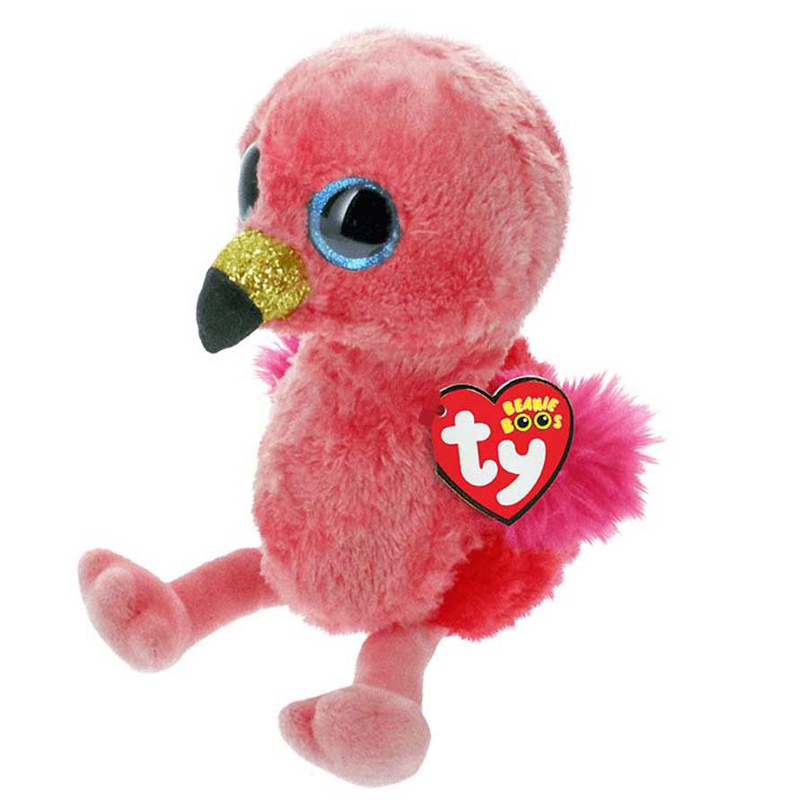 ty Gilda - Pink Flamingo Beanie Boos Plush - Shop Plush toys at H-E-B