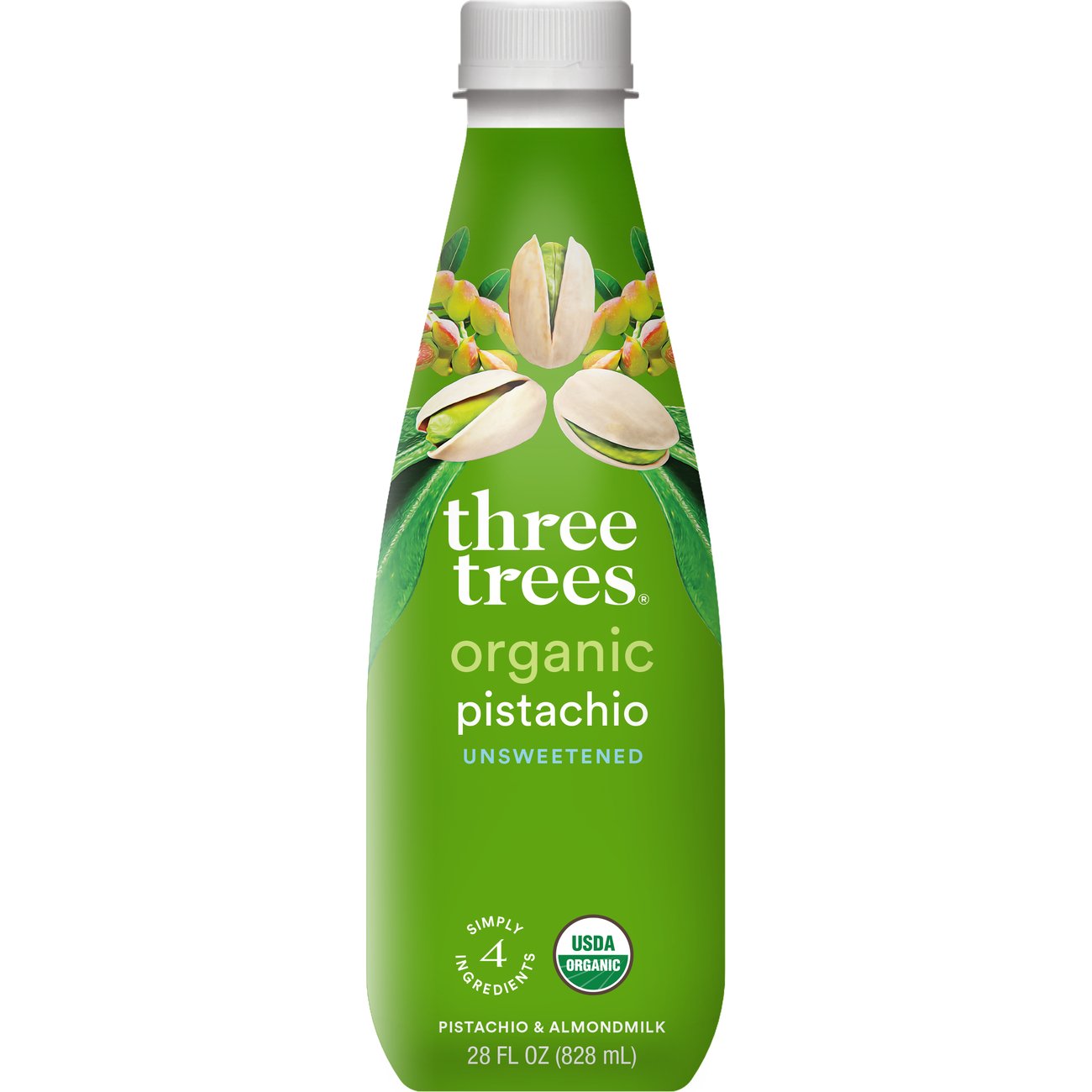 Three Trees Unsweetened Pistachio Nutmilk - Shop Milk at H-E-B