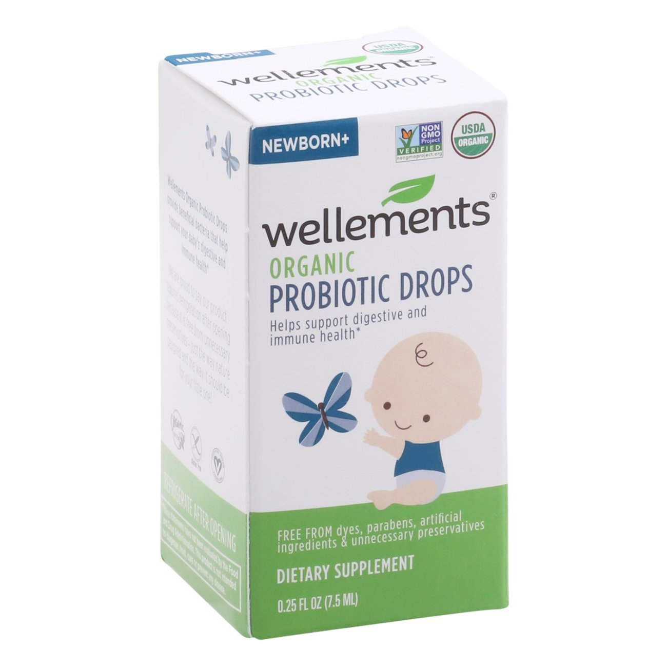 Wellements Organic Probiotic Drops - Shop Cough, Cold & Flu at H-E-B