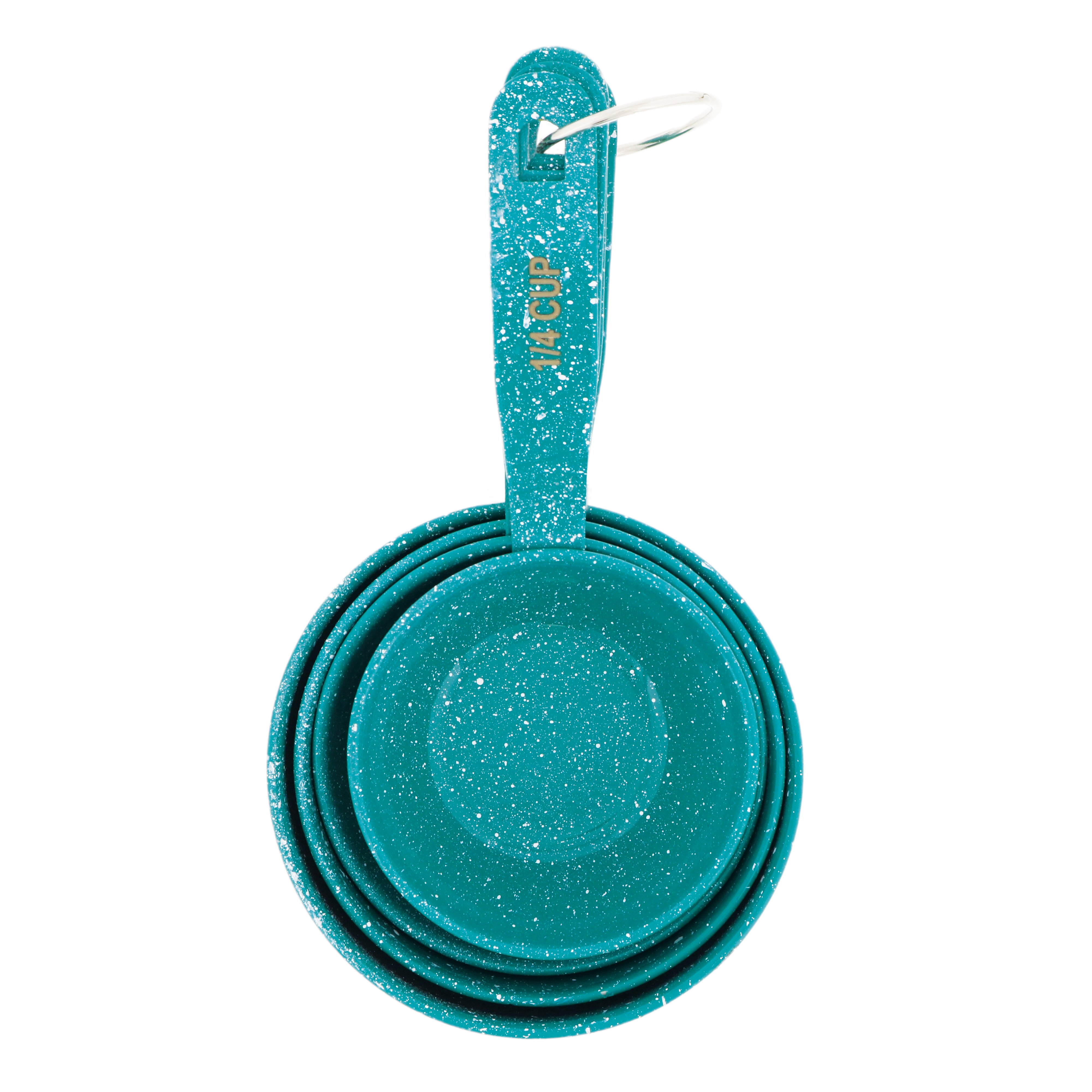 Cocinaware Aqua Speckled Measuring Cups - Shop Utensils & gadgets at H-E-B