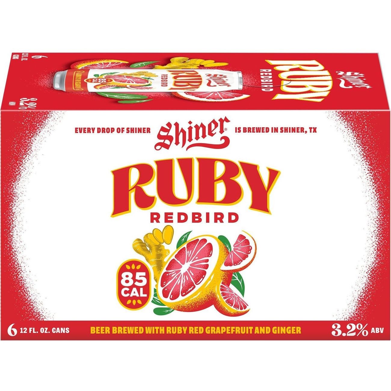 Shiner Ruby Redbird Beer 6 pk Cans - Shop Beer at H-E-B
