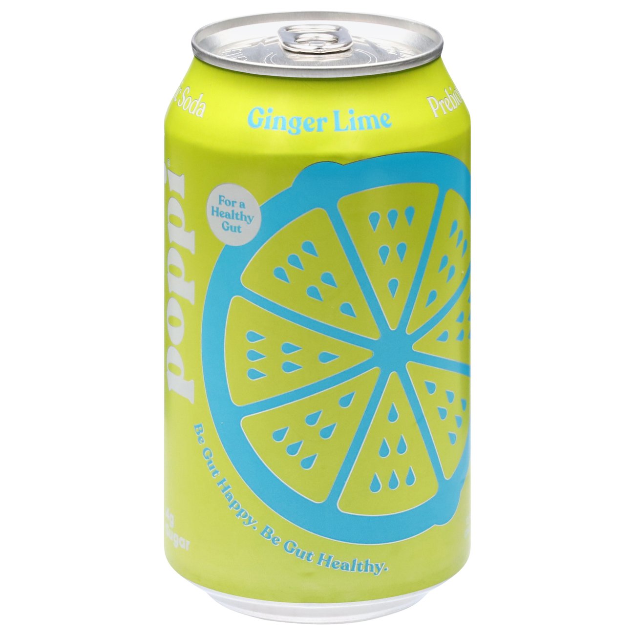 poppi Prebiotic Soda - Ginger Lime - Shop Soda at H-E-B
