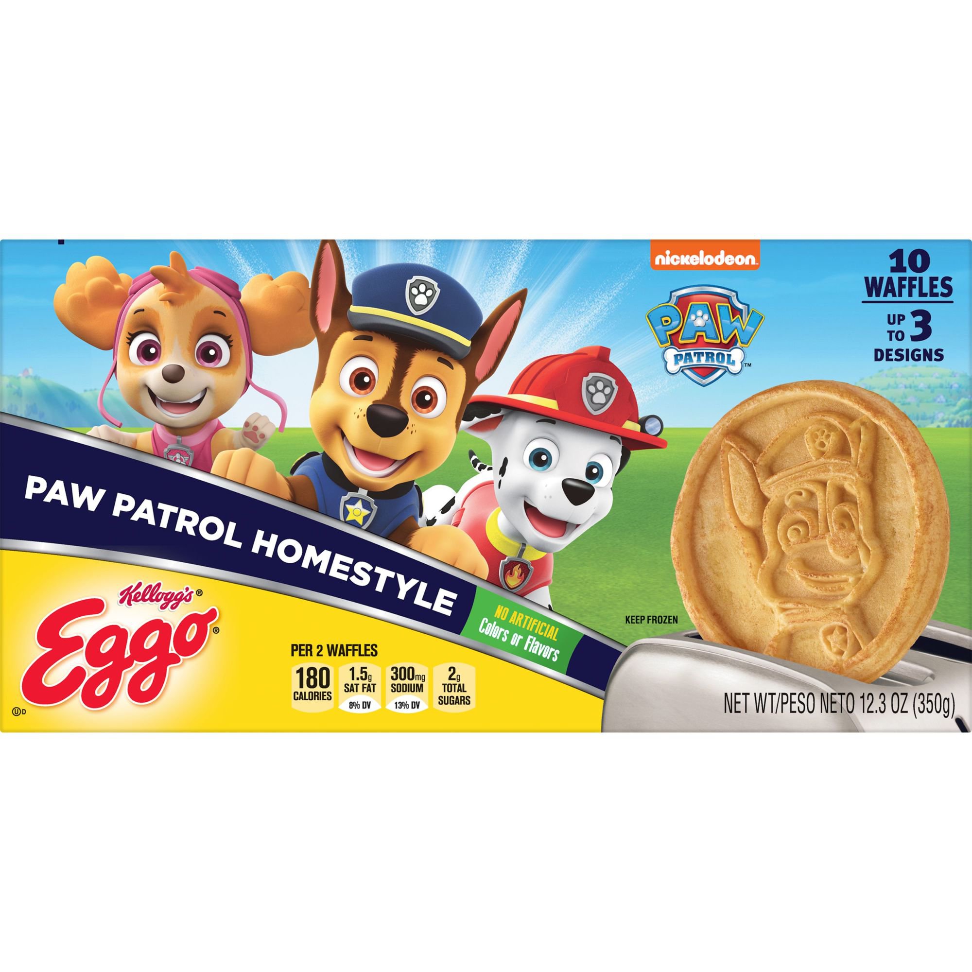 Eggo Eggo Paw Patrol Homestyle Waffles - Shop Entrees & Sides at H-E-B