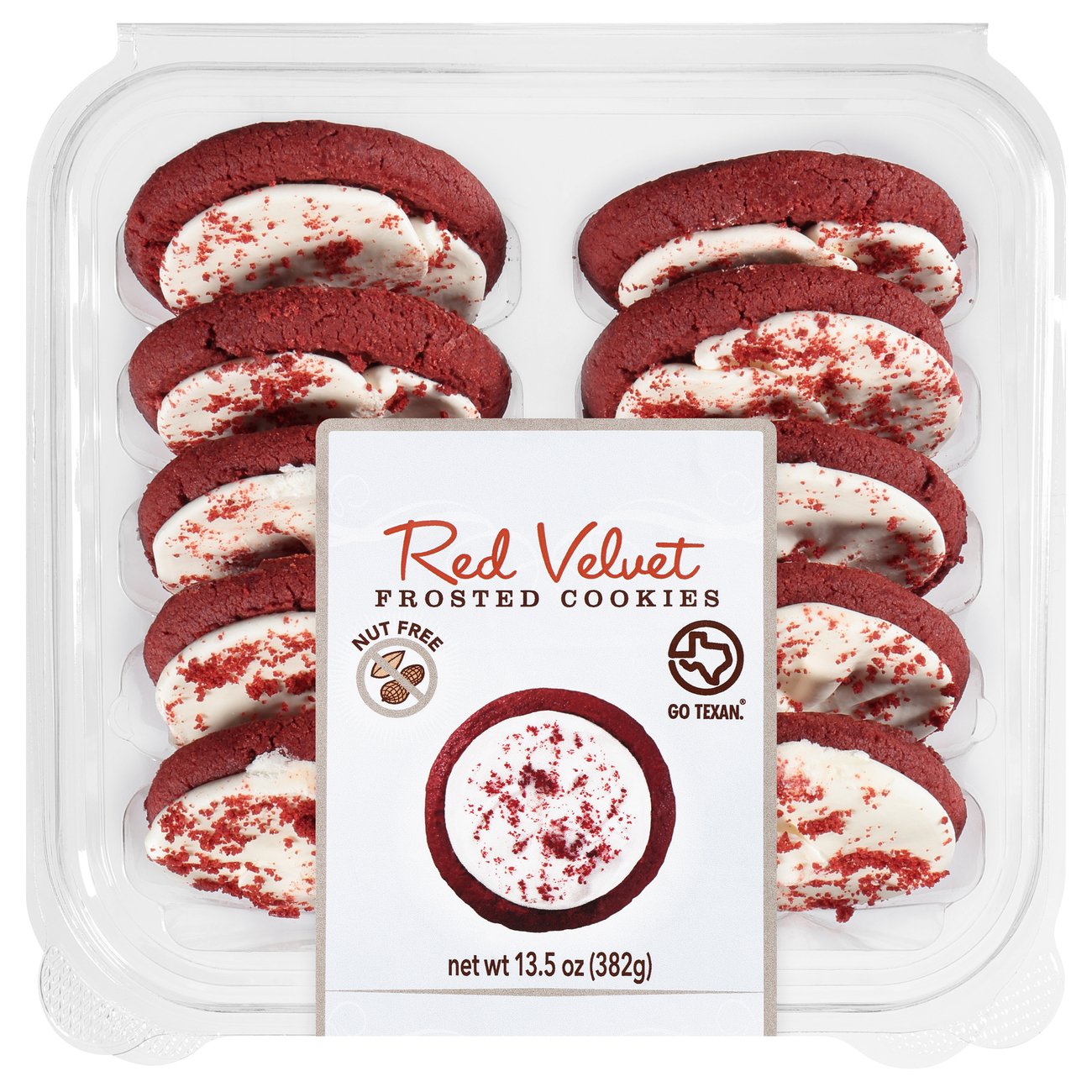 Rich's Red Velvet Frosted Cookies - Shop Cookies at H-E-B