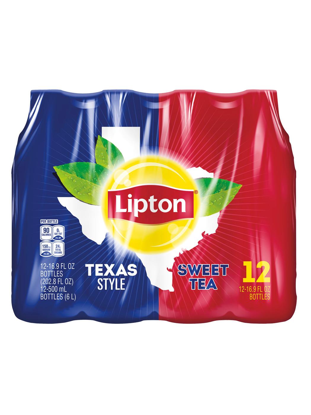 Lipton Texas Style Sweet Tea 12 pk Bottles - Shop Tea at H-E-B