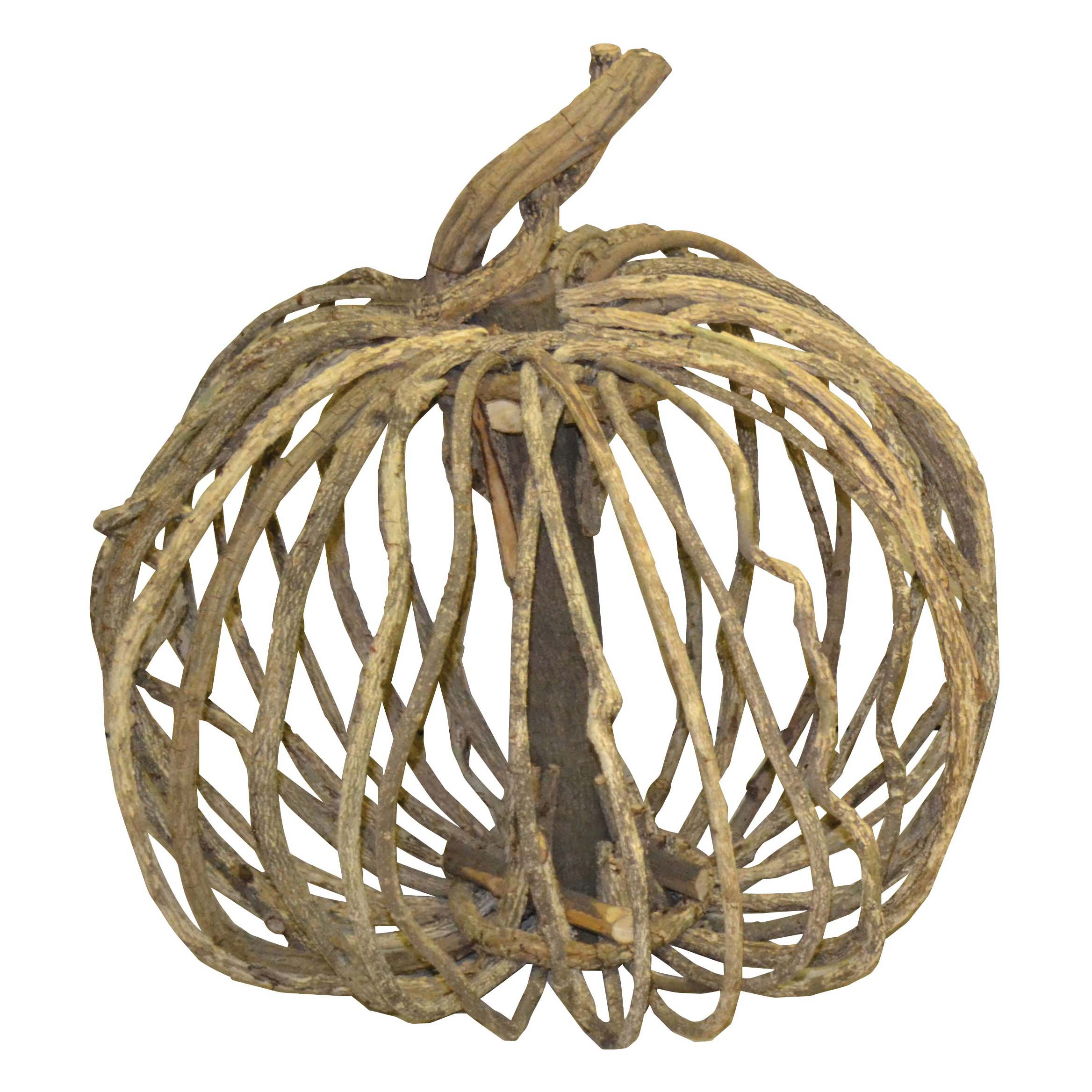 Blue Orange Pottery Large Grapevine Pumpkin - Shop Outdoor decor at H-E-B