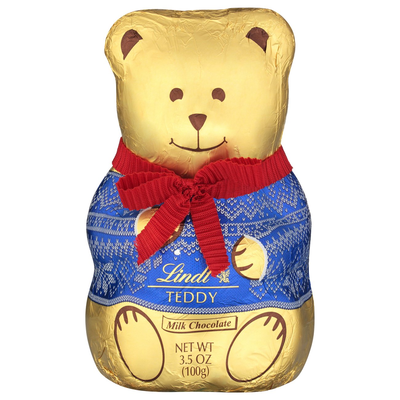 Lindt Milk Chocolate Holiday Sweater Teddy - Assorted - Shop Candy at H-E-B